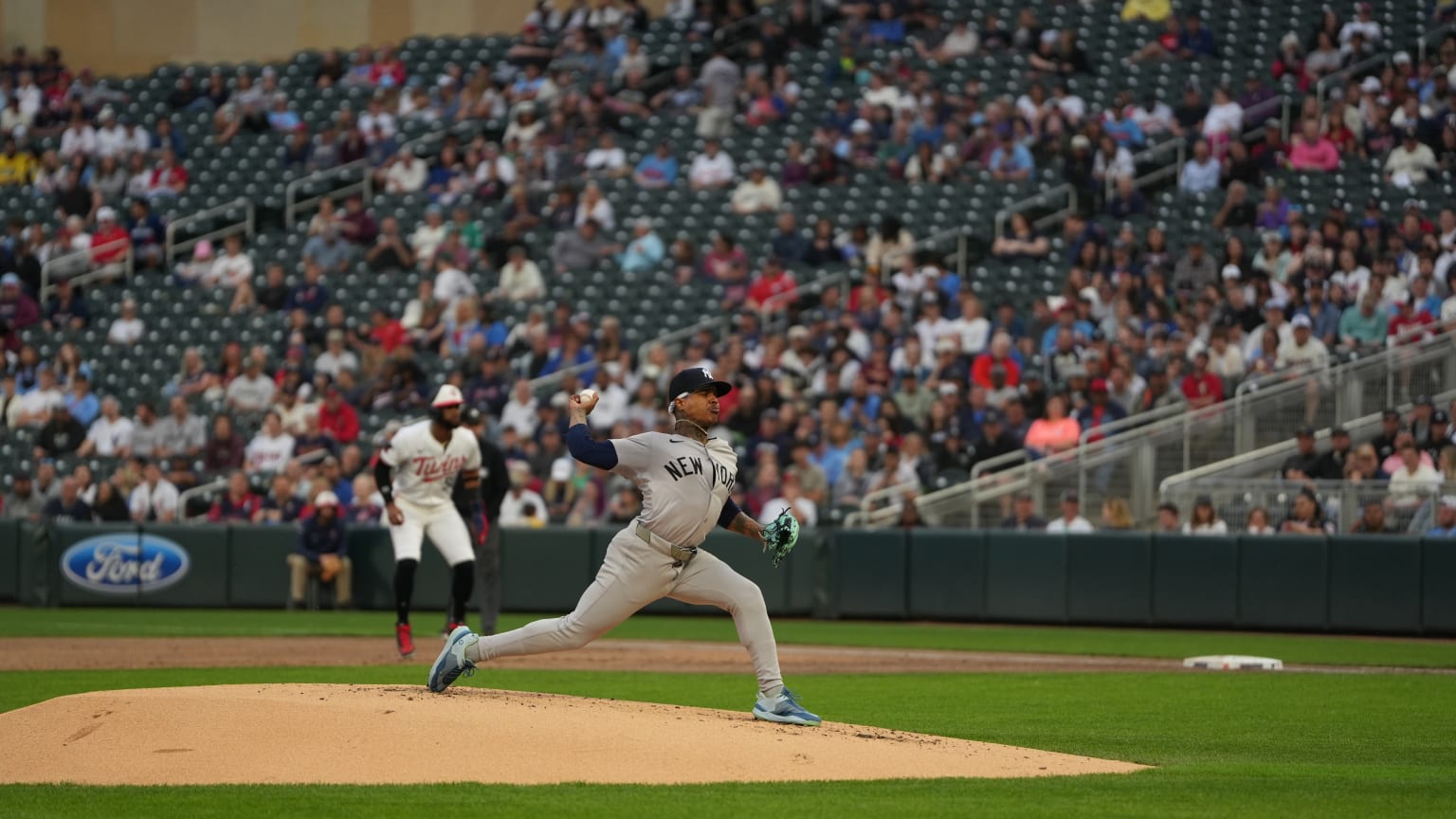 Marcus Stroman strikes out Trevor Larnach | 05/15/2024 | New York Yankees