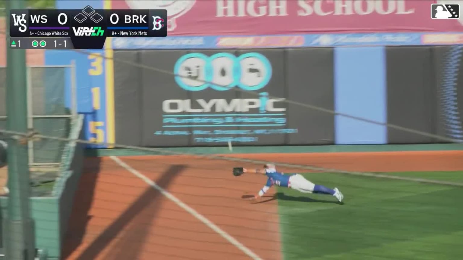 Chris Suero's diving catch | 05/17/2025 | New York Mets