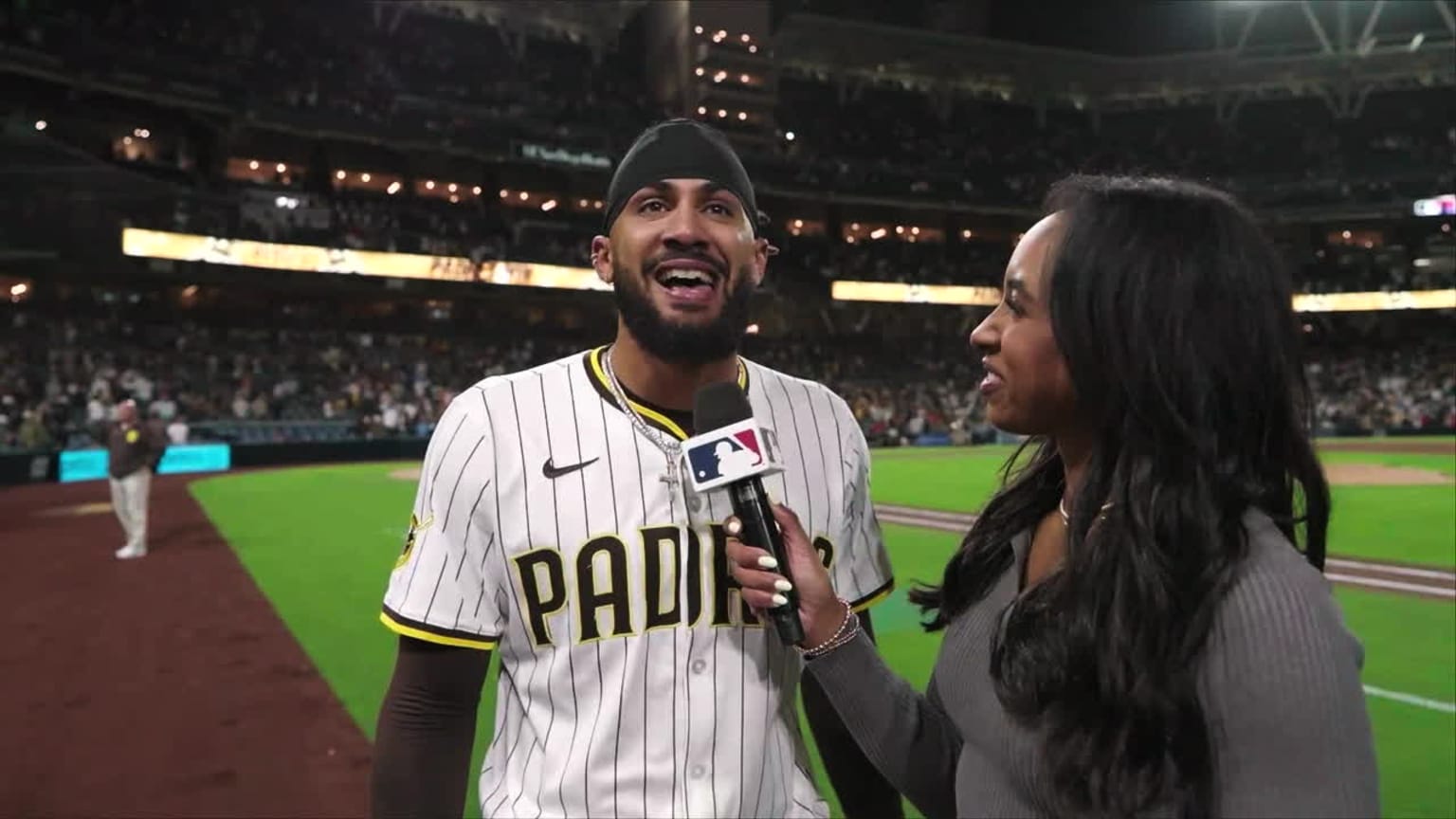 Fernando Tatis Jr. on his walk-off homer vs. Angels | 05/13/2025 | San ...