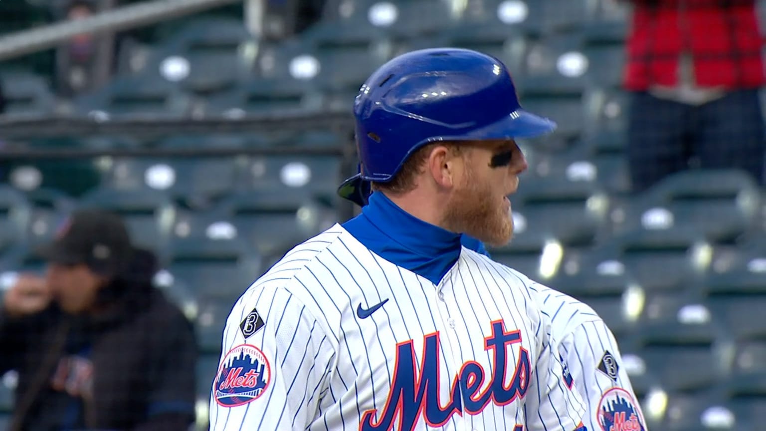 Harrison Bader breaks up no-hit bid with a single | 04/04/2024 | New ...