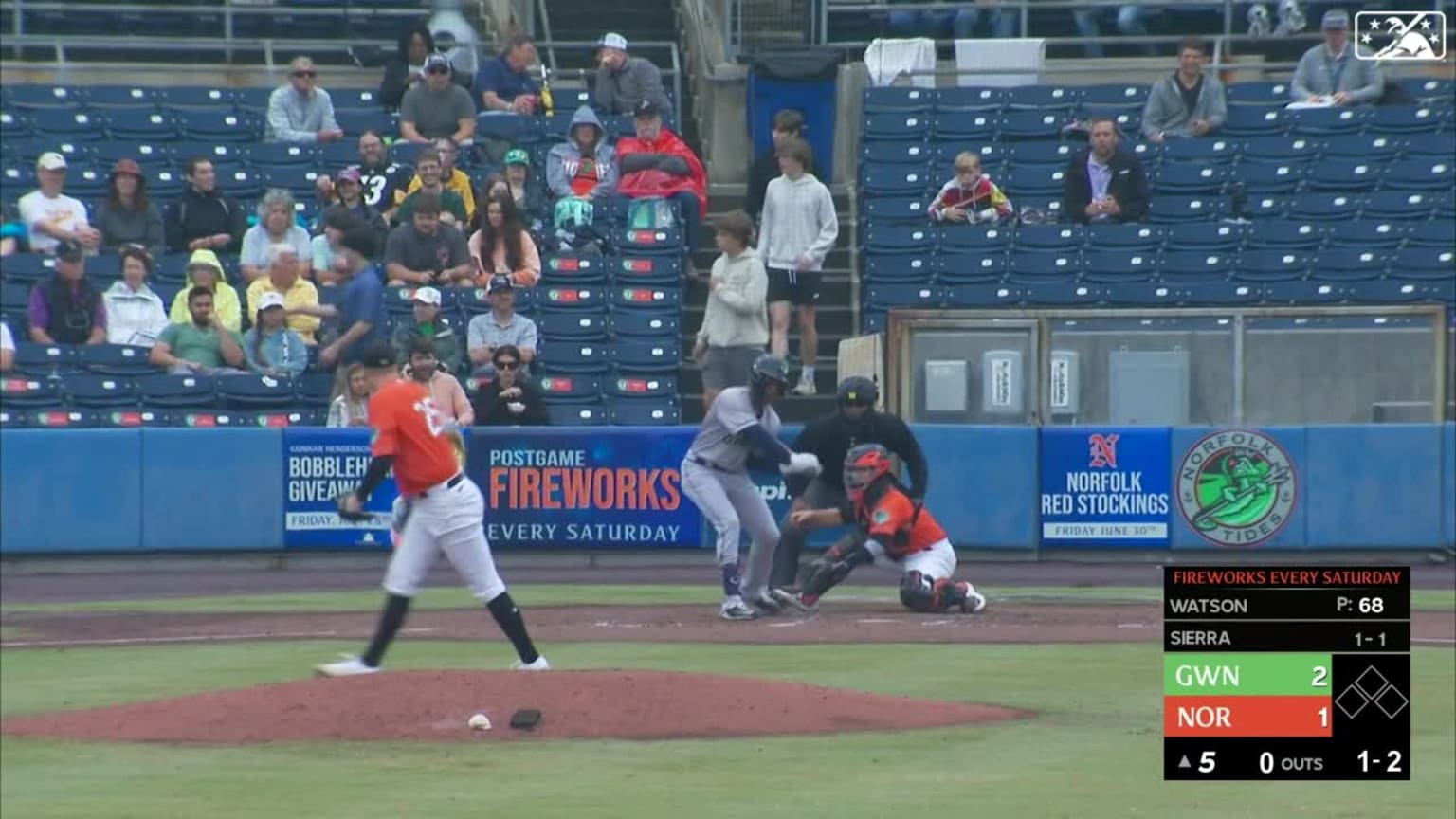 Ryan Watson fans his seventh batter of the game | 06/01/2023 ...