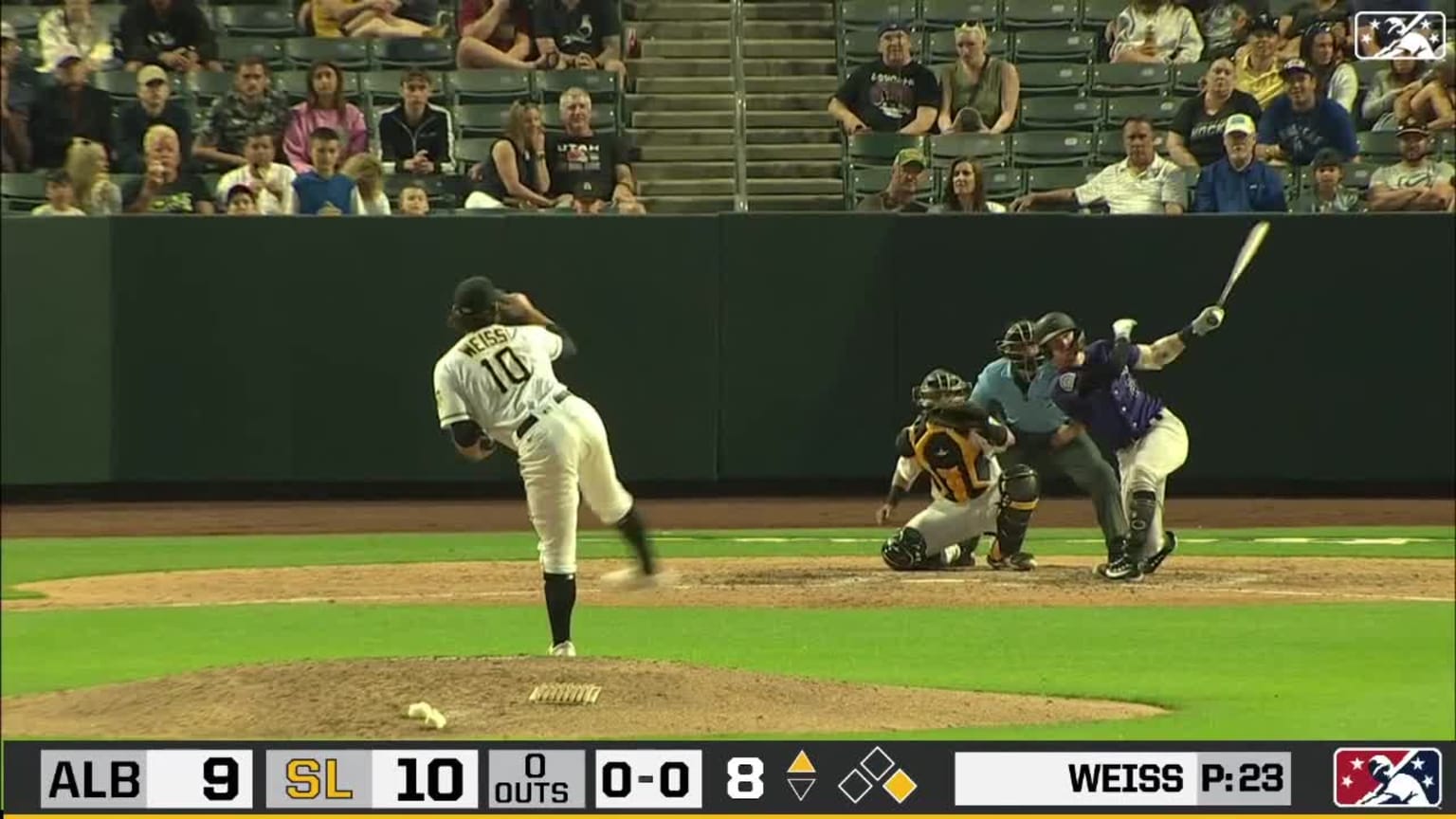 Aaron Shunk hits an RBI double to left field | 05/31/2023 | MLB.com