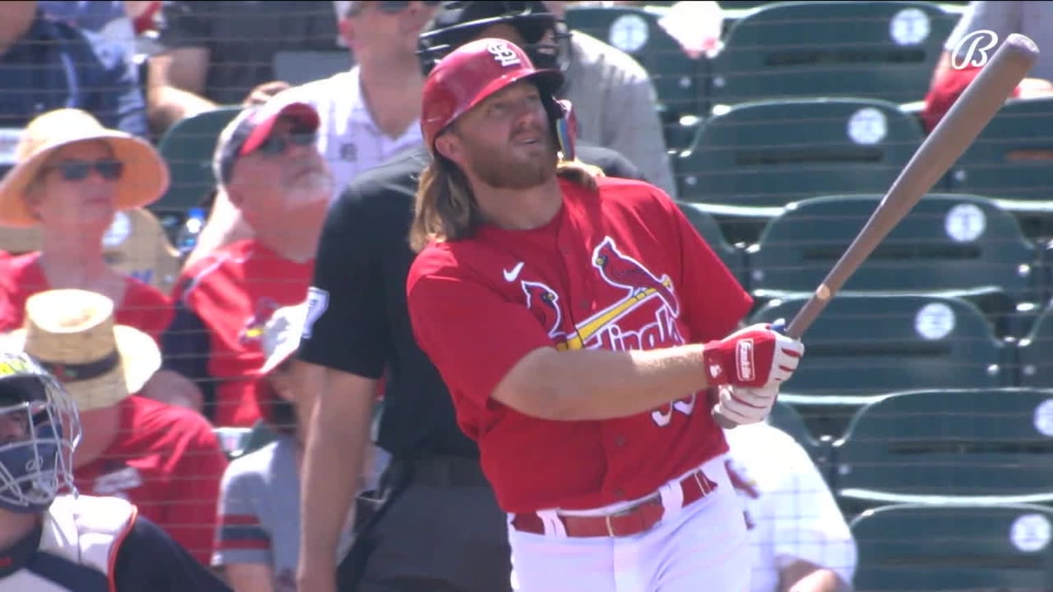 Taylor Motter hits his second home run of game | 03/18/2023 | St. Louis ...