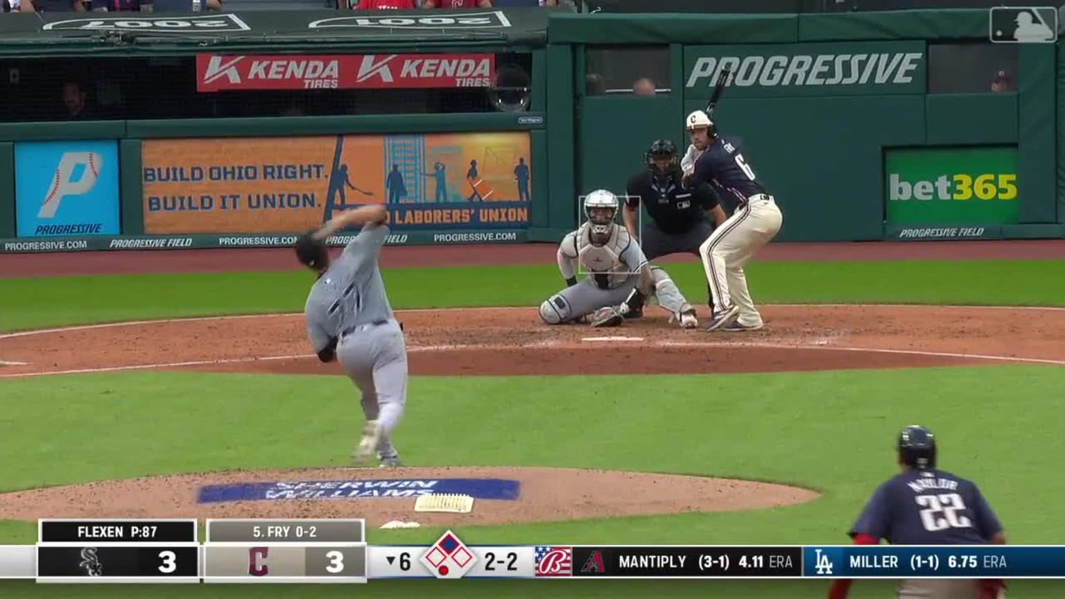 Josh Naylor scores on error | 07/02/2024 | Cleveland Guardians