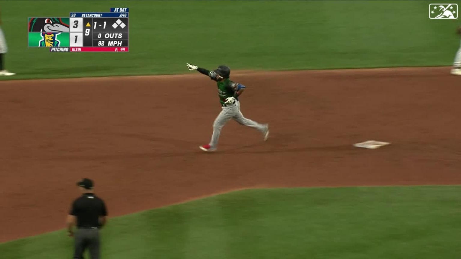 Kenneth Betancourt hits a solo homer to left-center | 09/21/2023 | MLB.com