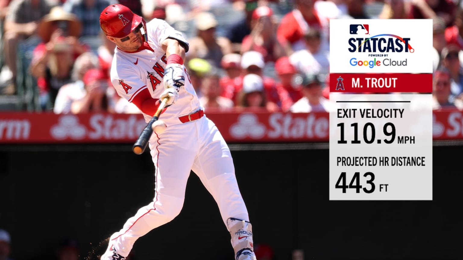 Mike Trout hammers 443-foot home run | 07/27/2025 | MLB.com