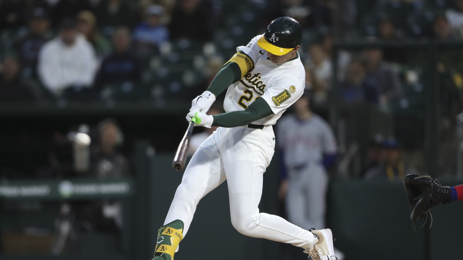 Tyler Soderstrom's two-run double | 04/24/2025 | Athletics