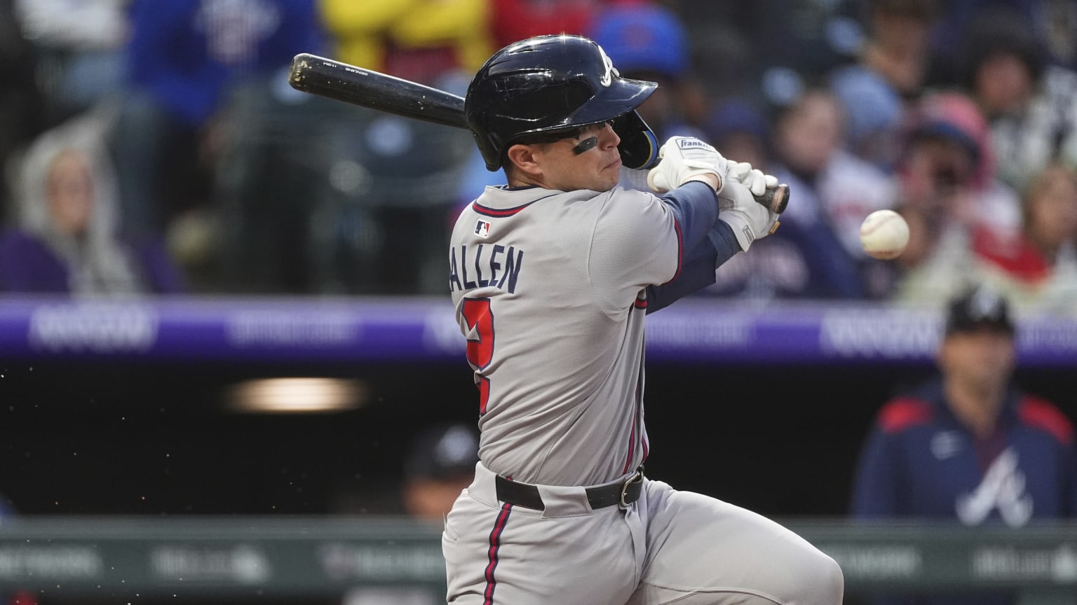 Nick Allen's RBI infield single | 04/28/2025 | Atlanta Braves