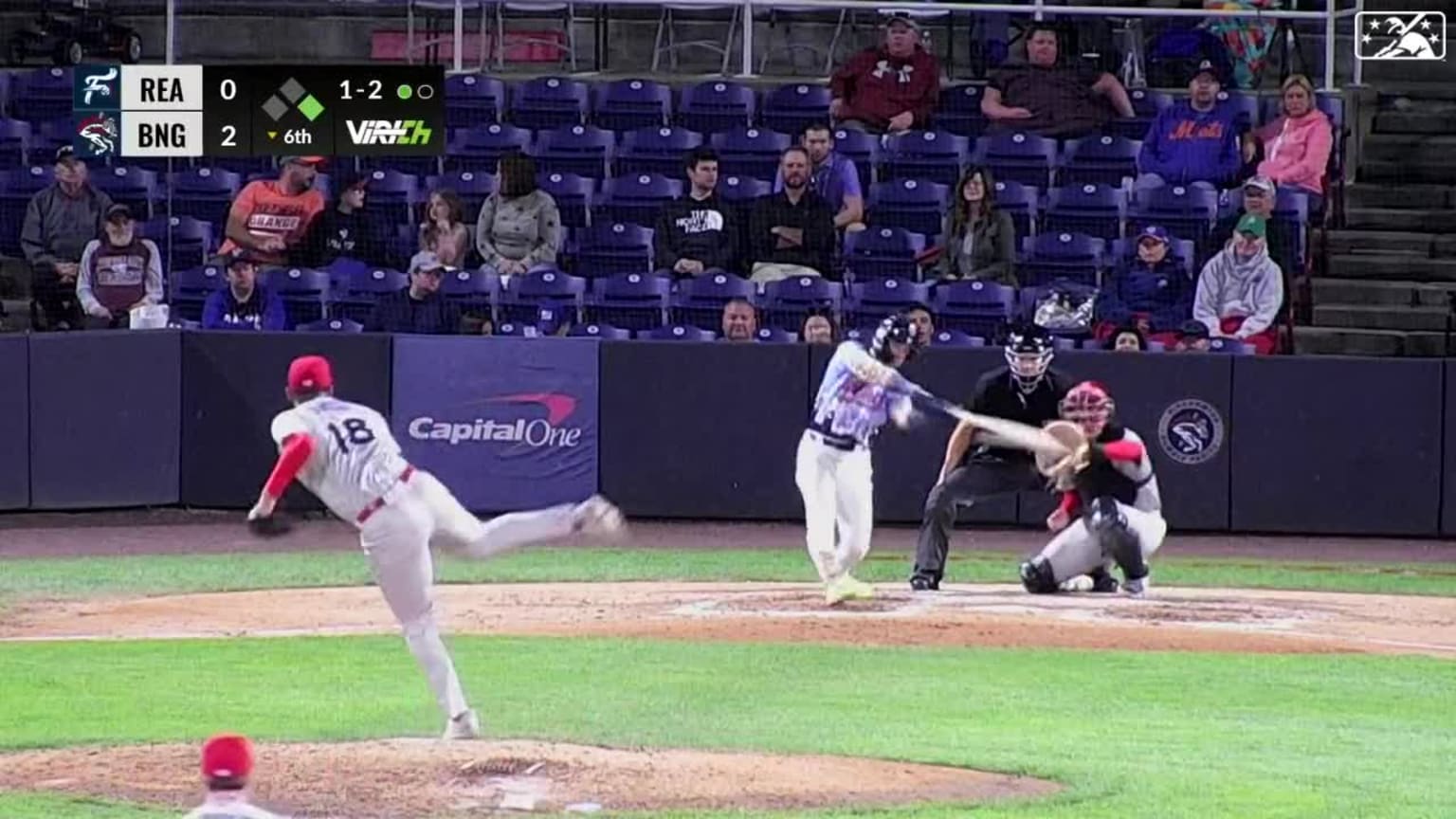 Drew Gilbert rips RBI single to right field | 09/16/2023 | New York Mets