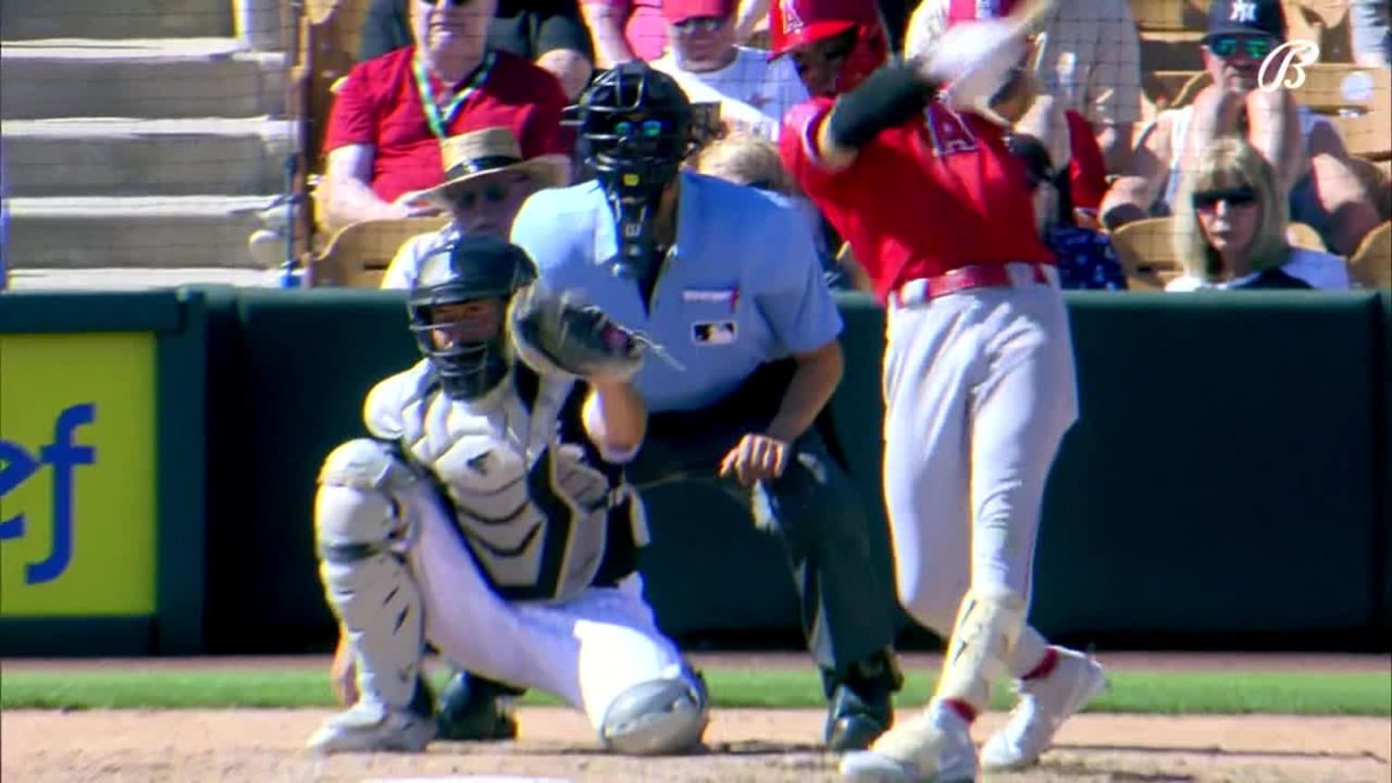 Jeremiah Jackson hits a double deep to left field | 03/12/2023 | Los ...