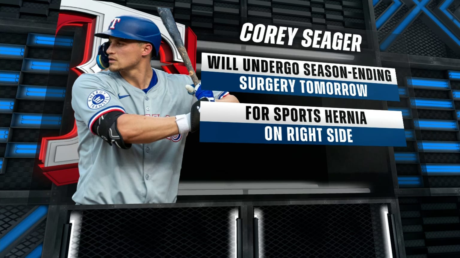La transmisión sobre la cirugía de Seager | 12/09/2024 | Los Rangers de ...