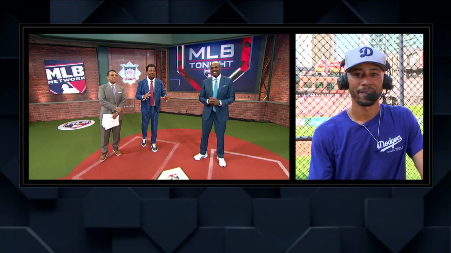 Mookie Betts joins MLB Tonight for Players' Weekend | 08/16/2024 ...