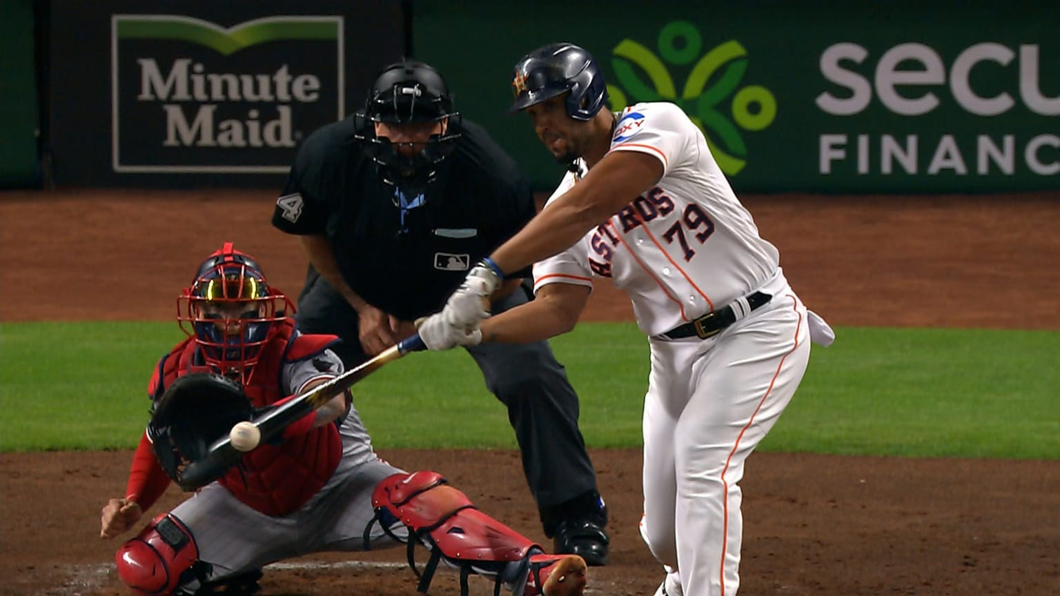 José Abreu hits a sacrifice fly to right field | 05/30/2023 | Houston ...