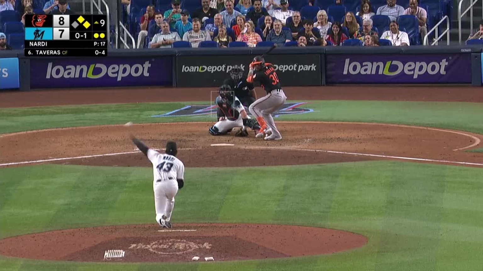 Andrew Nardi In play, run(s) to Leody Taveras | 05/05/2026 | MLB.com