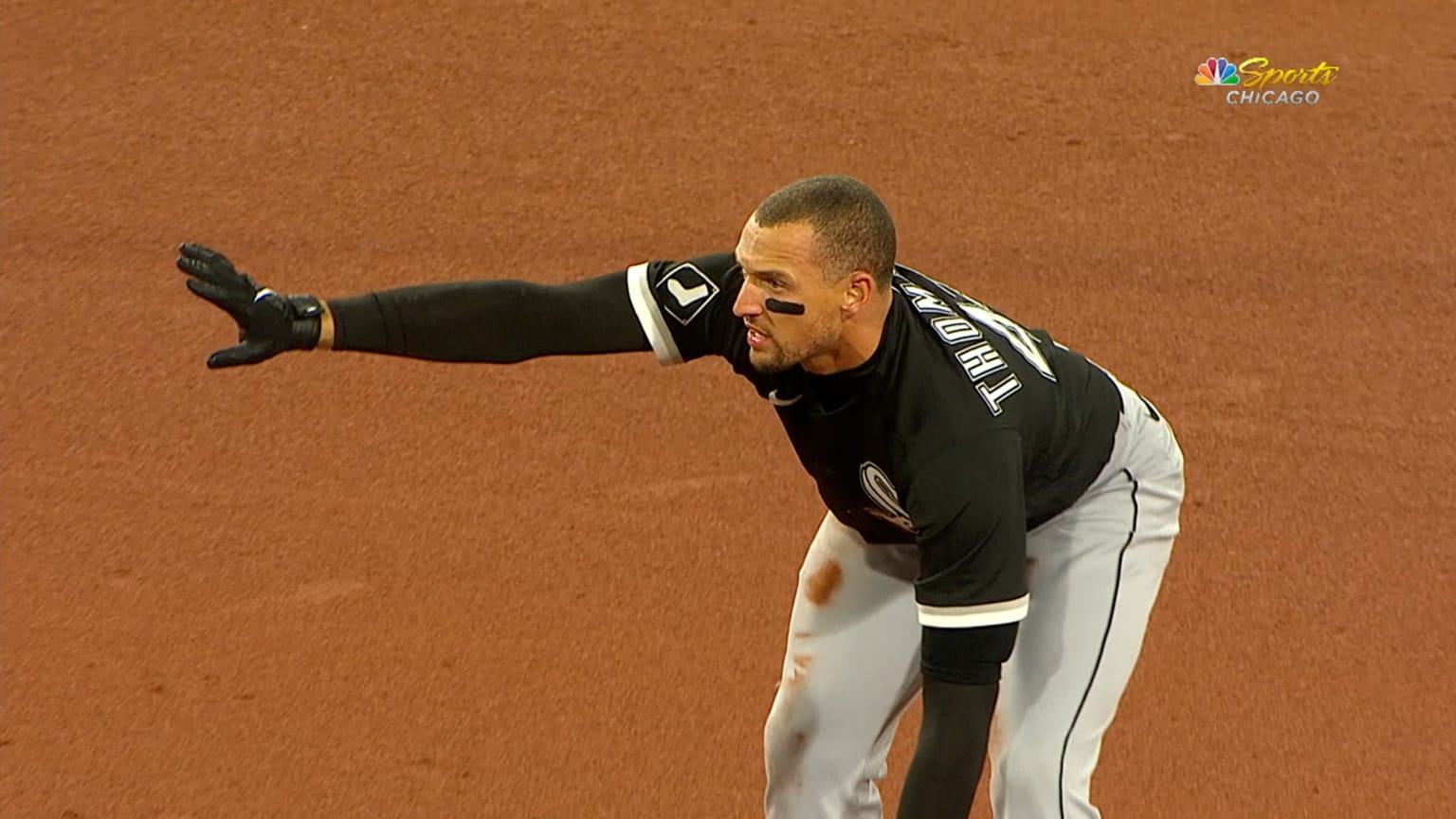 Trayce Thompson Hits An Rbi Double To Left Field 09 22 2023 Chicago