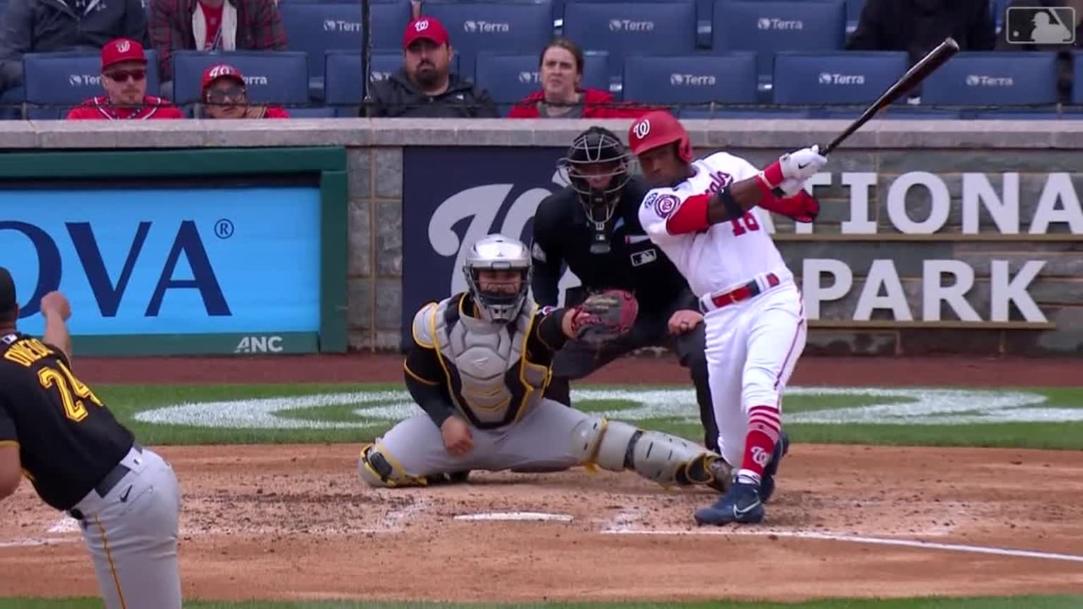 Robles drives a two-run double to left | 04/30/2023 | Washington Nationals