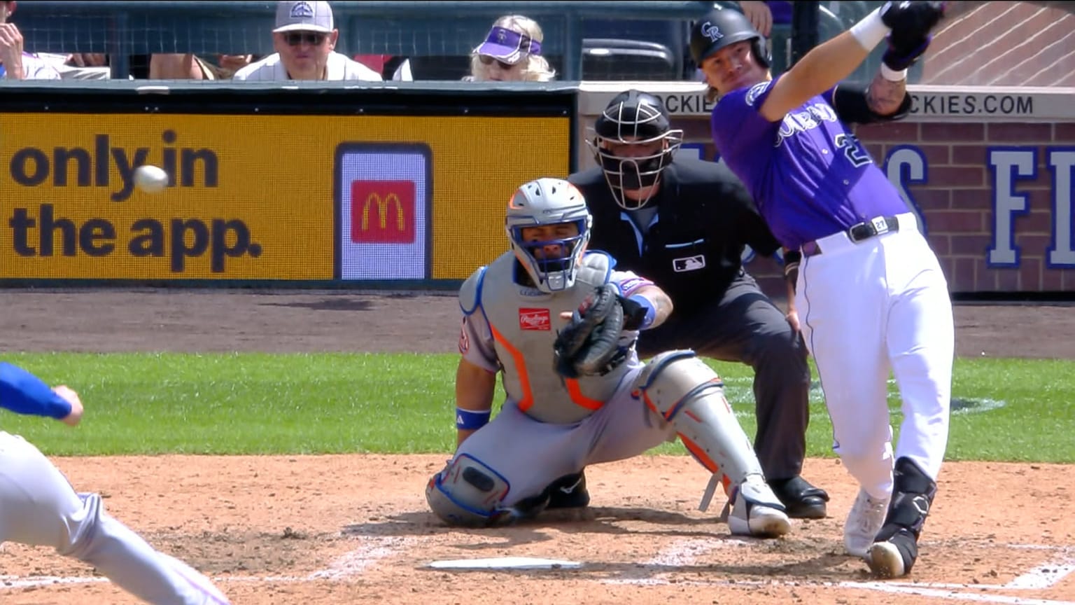 Jordan Beck's RBI double | 06/08/2025 | Colorado Rockies