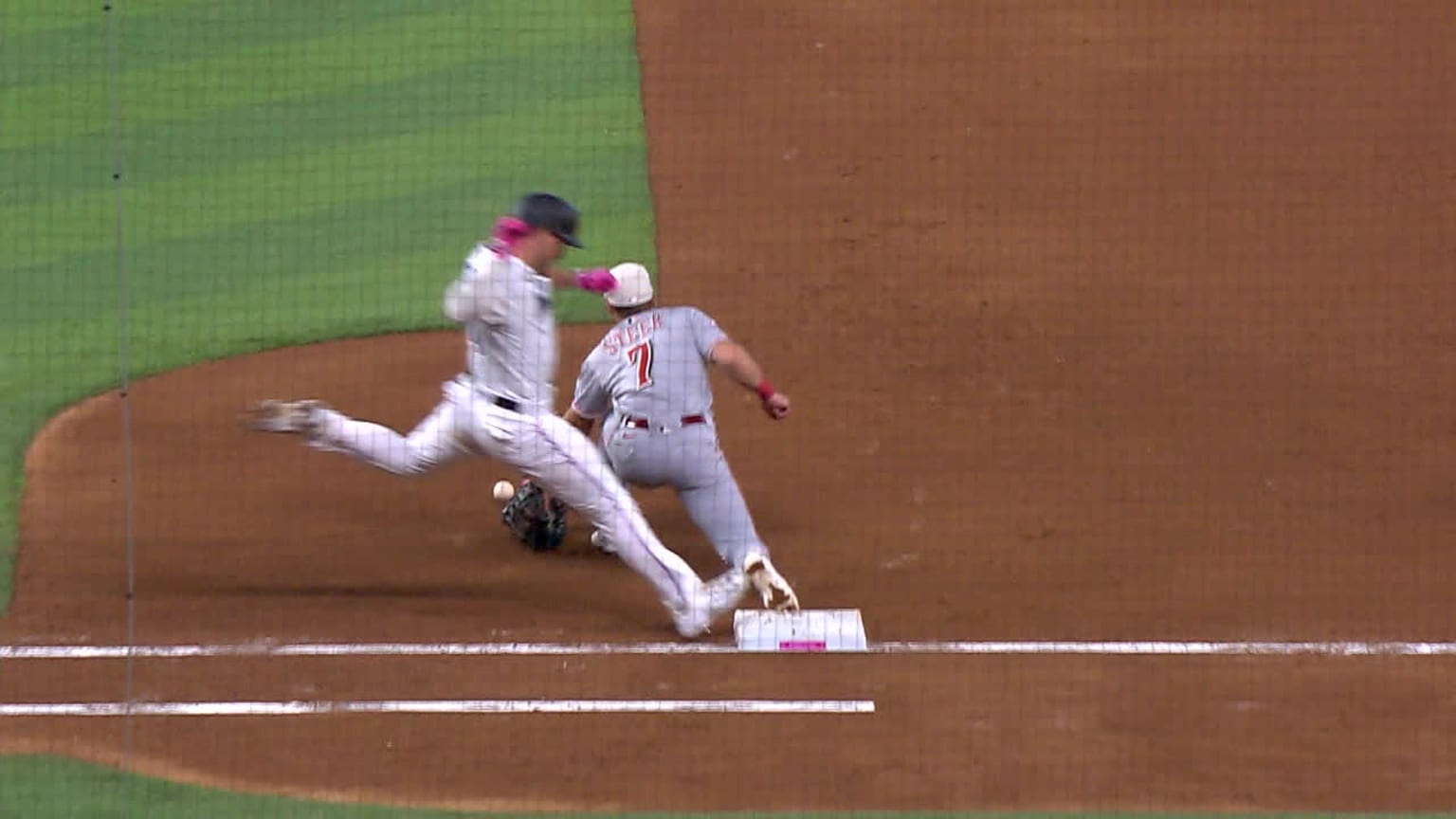Nick Fortes reaches after overturned call in the 4th | 05/14/2023 ...