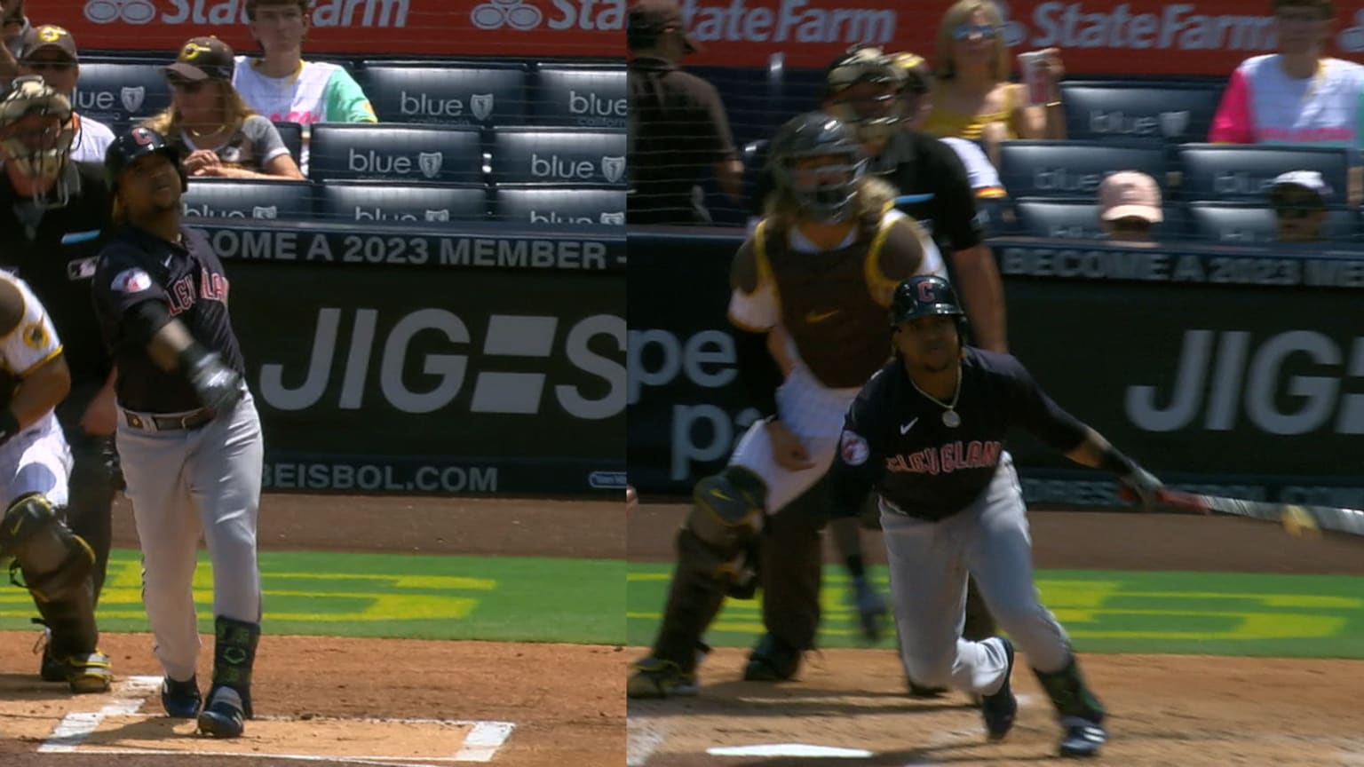 José Ramírez hits two homers in the Guardians' win | 08/24/2022 ...