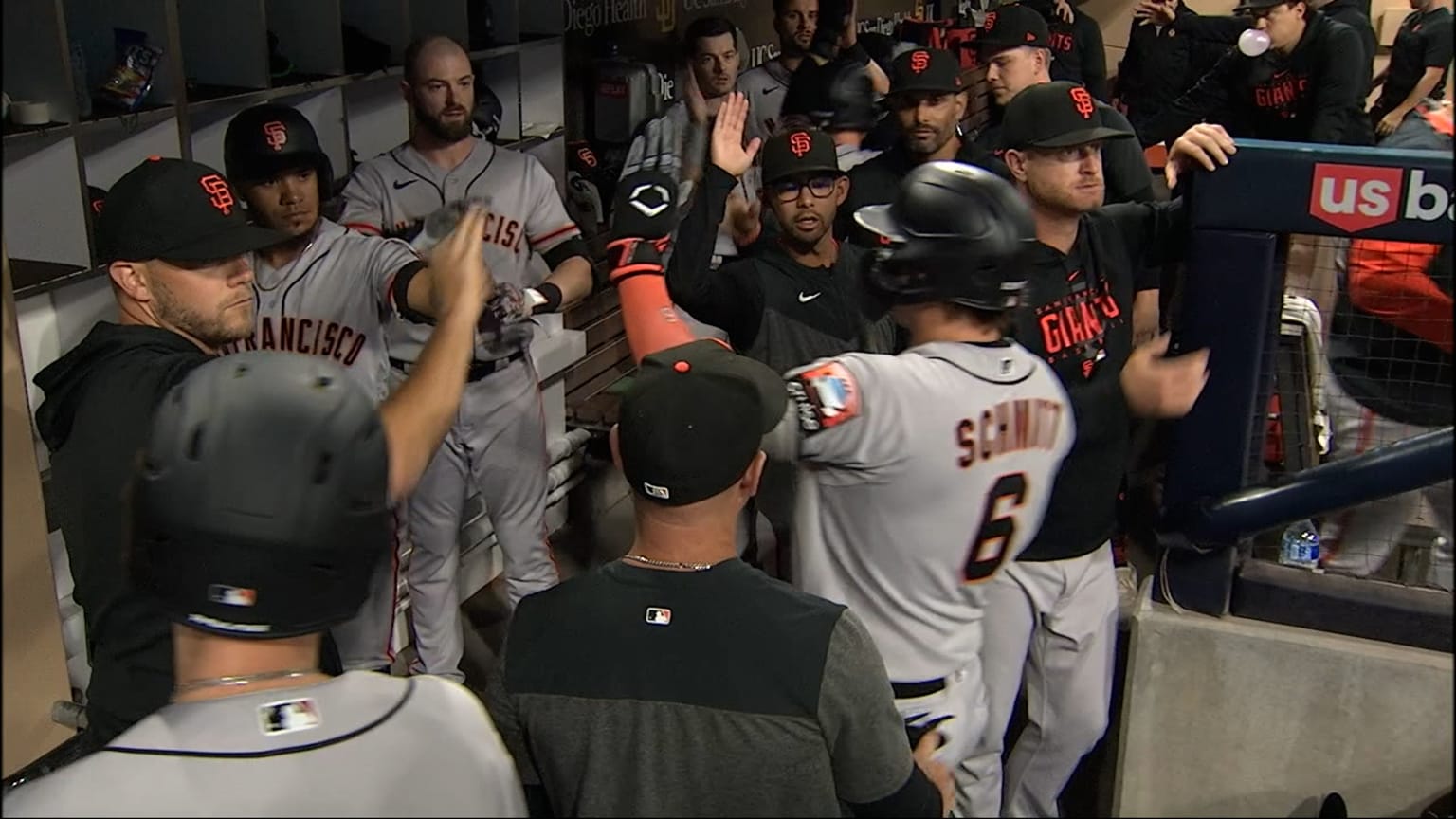 Schmitt plates Meckler with a sacrifice fly | 08/31/2023 | San ...