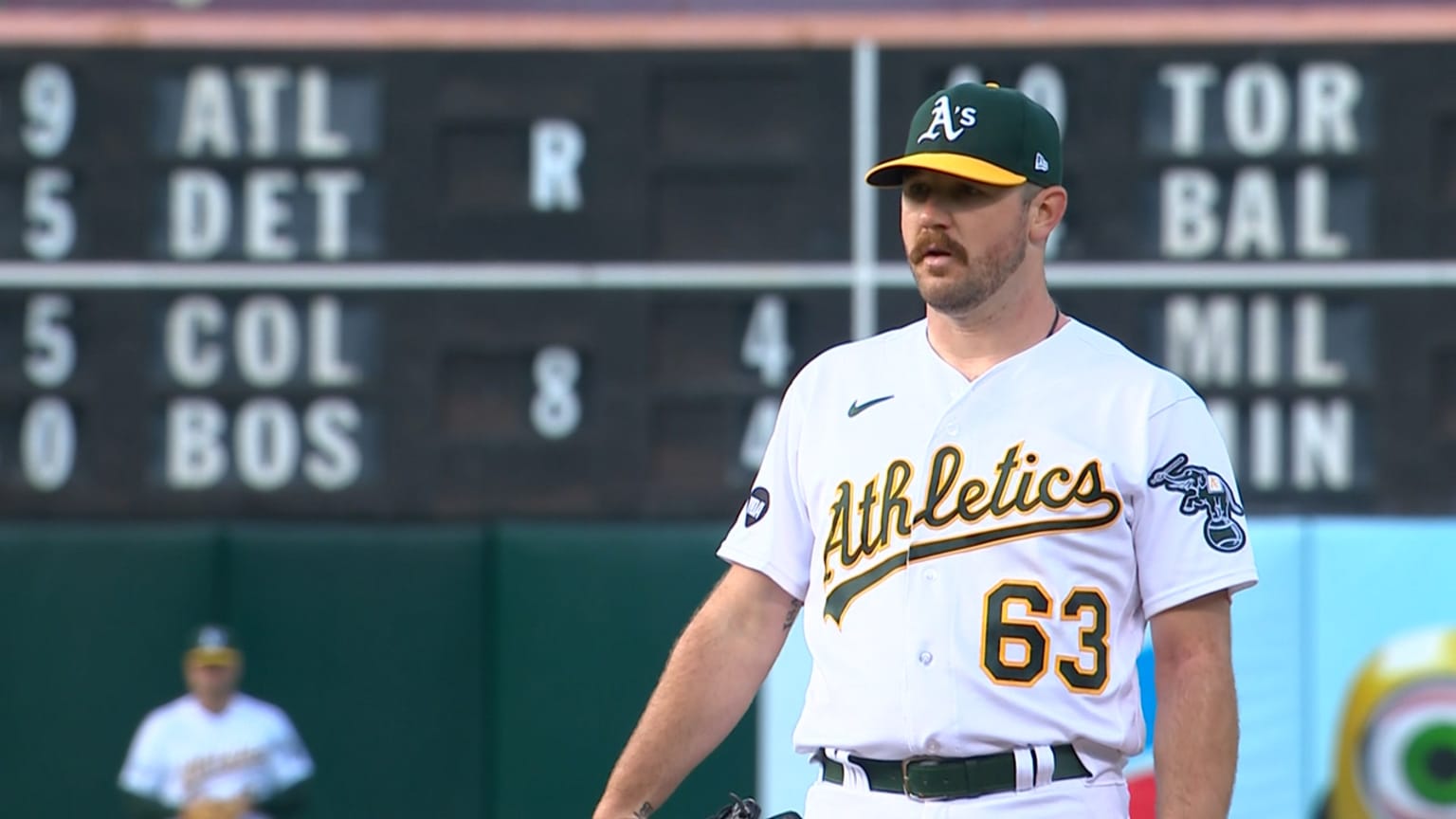 Hogan Harris strikes out Wander Franco in the 6th | 06/13/2023 | Athletics