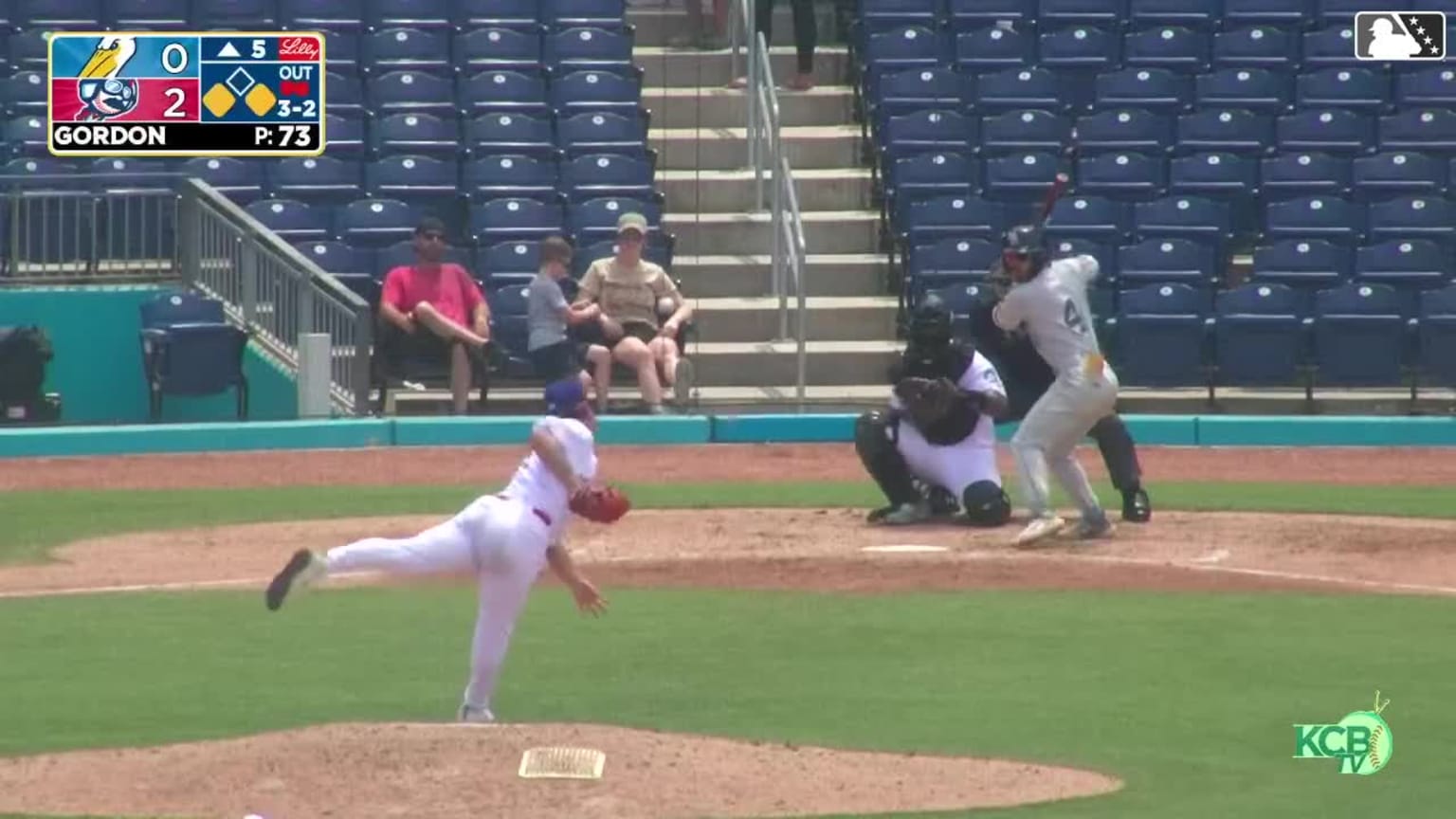 Lucas Gordon's fifth strikeout of the game | 06/23/2024 | MLB.com