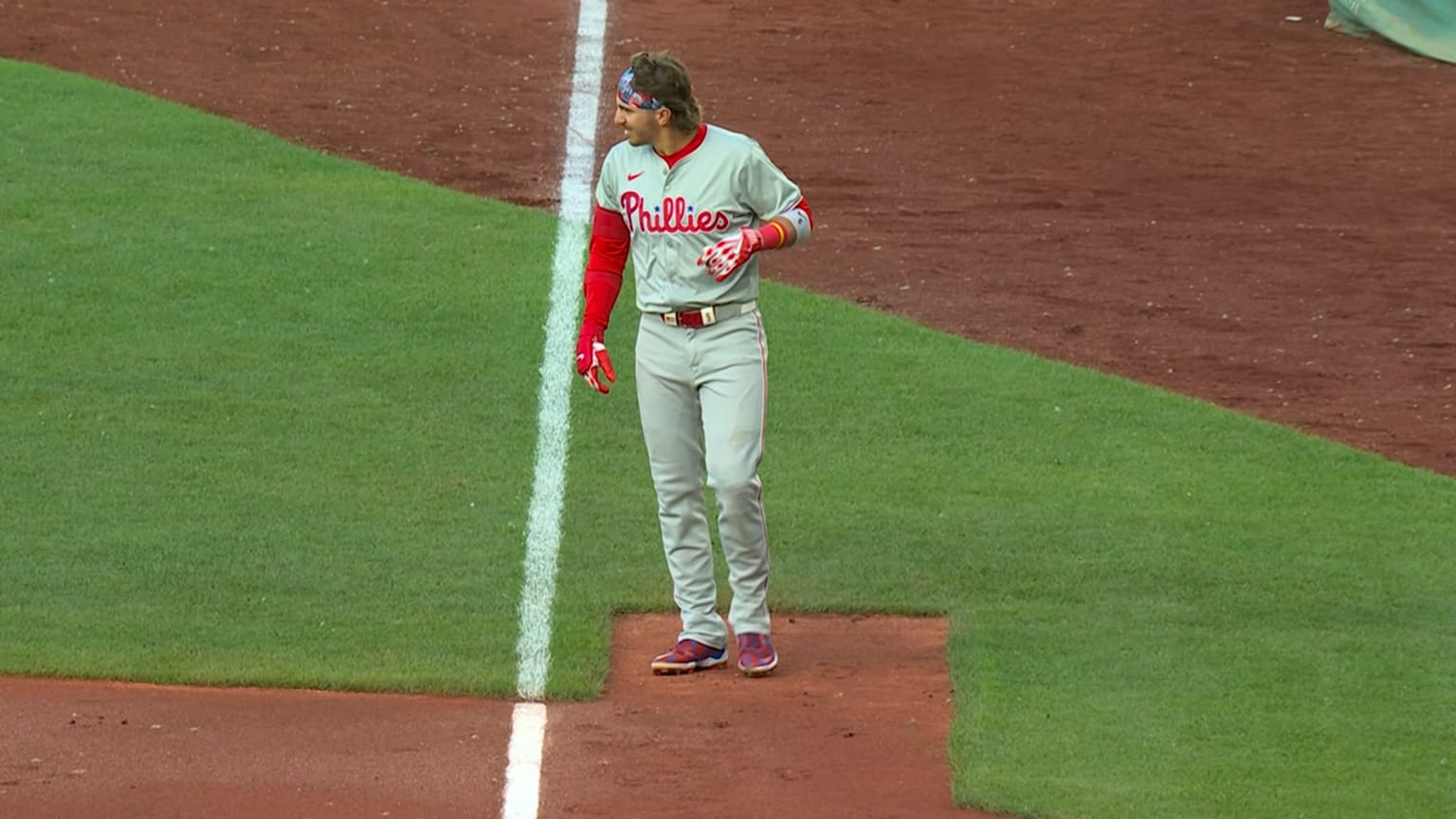 Bryson Stott's RBI forceout | 06/12/2024 | Philadelphia Phillies