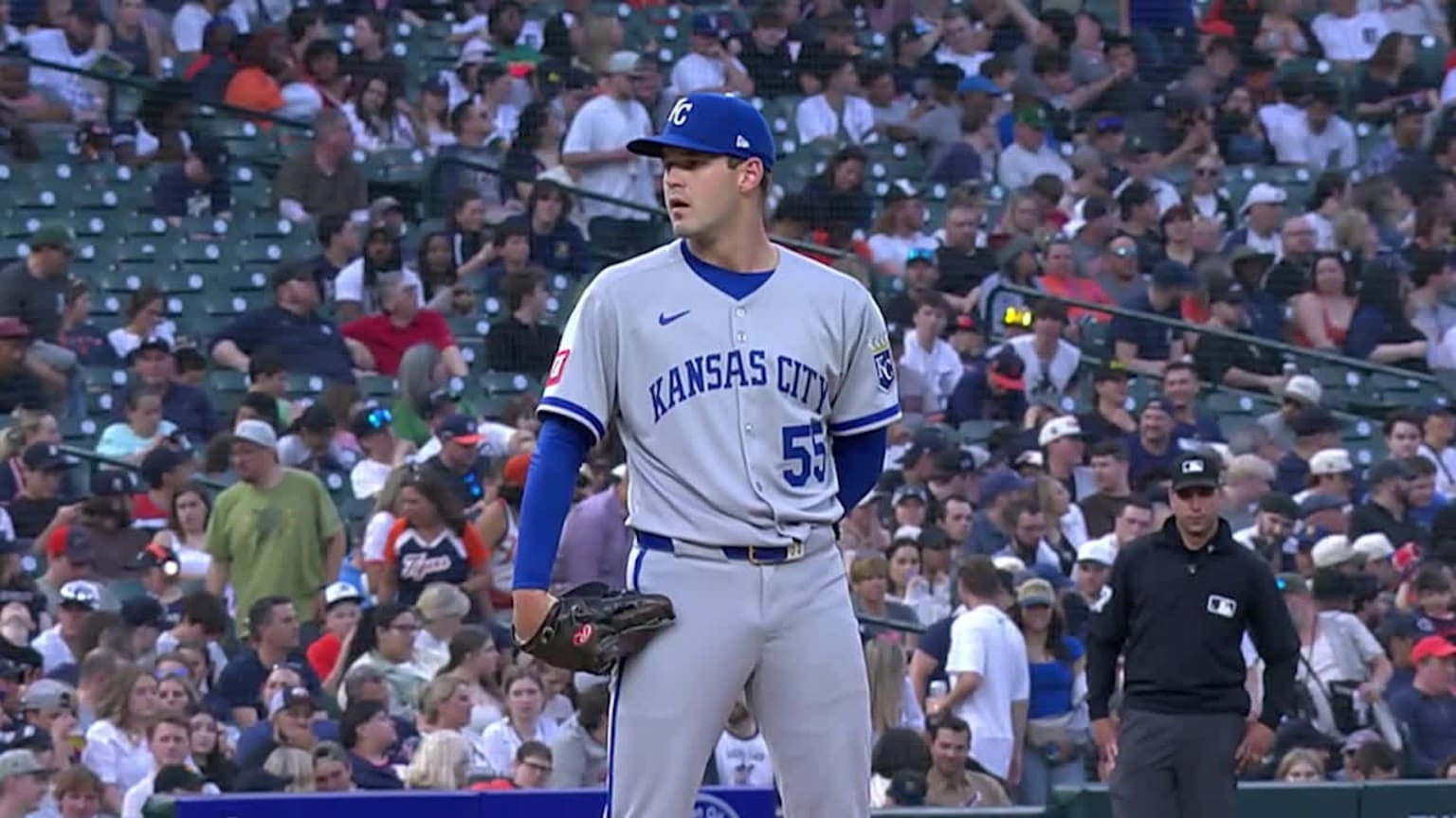 Cole Ragans poncha a ocho | 18/04/2025 | Los Reales de Kansas City