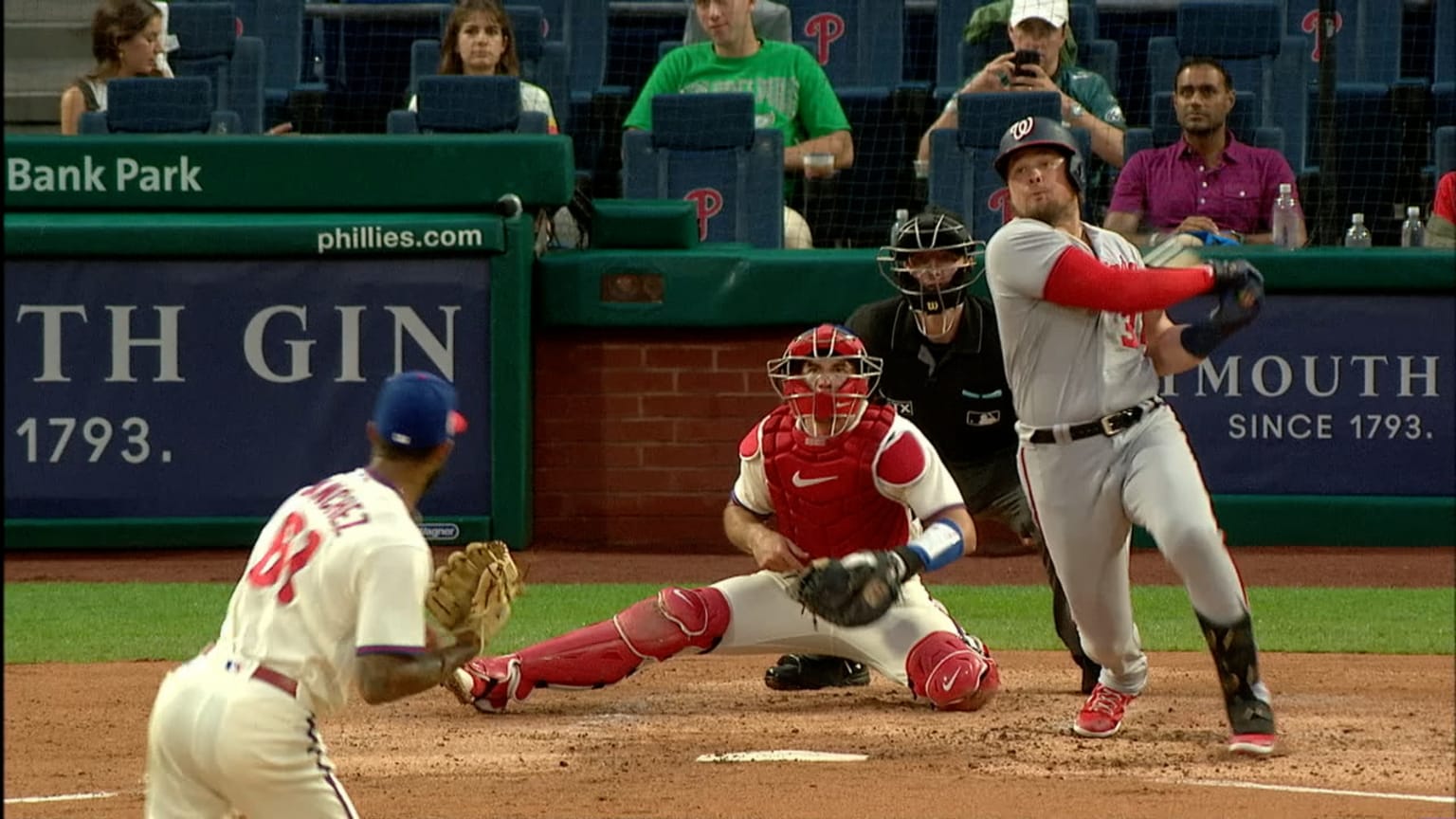 Luke Voit launches an RBI double deep to right field | 09/11/2022 ...