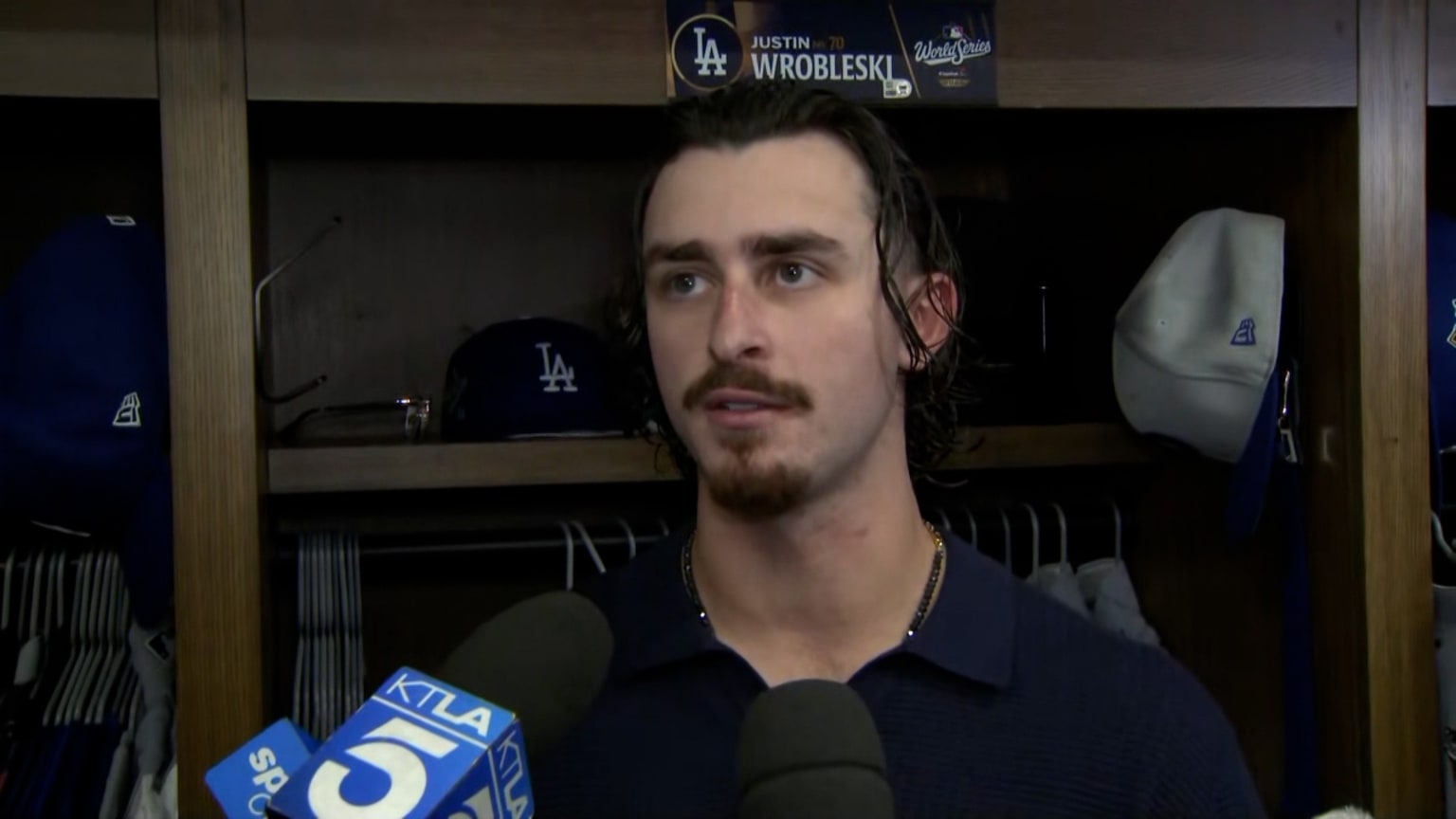 Justin Wrobleski on his outing in Game 6 | 10/31/2025 | Los Angeles Dodgers