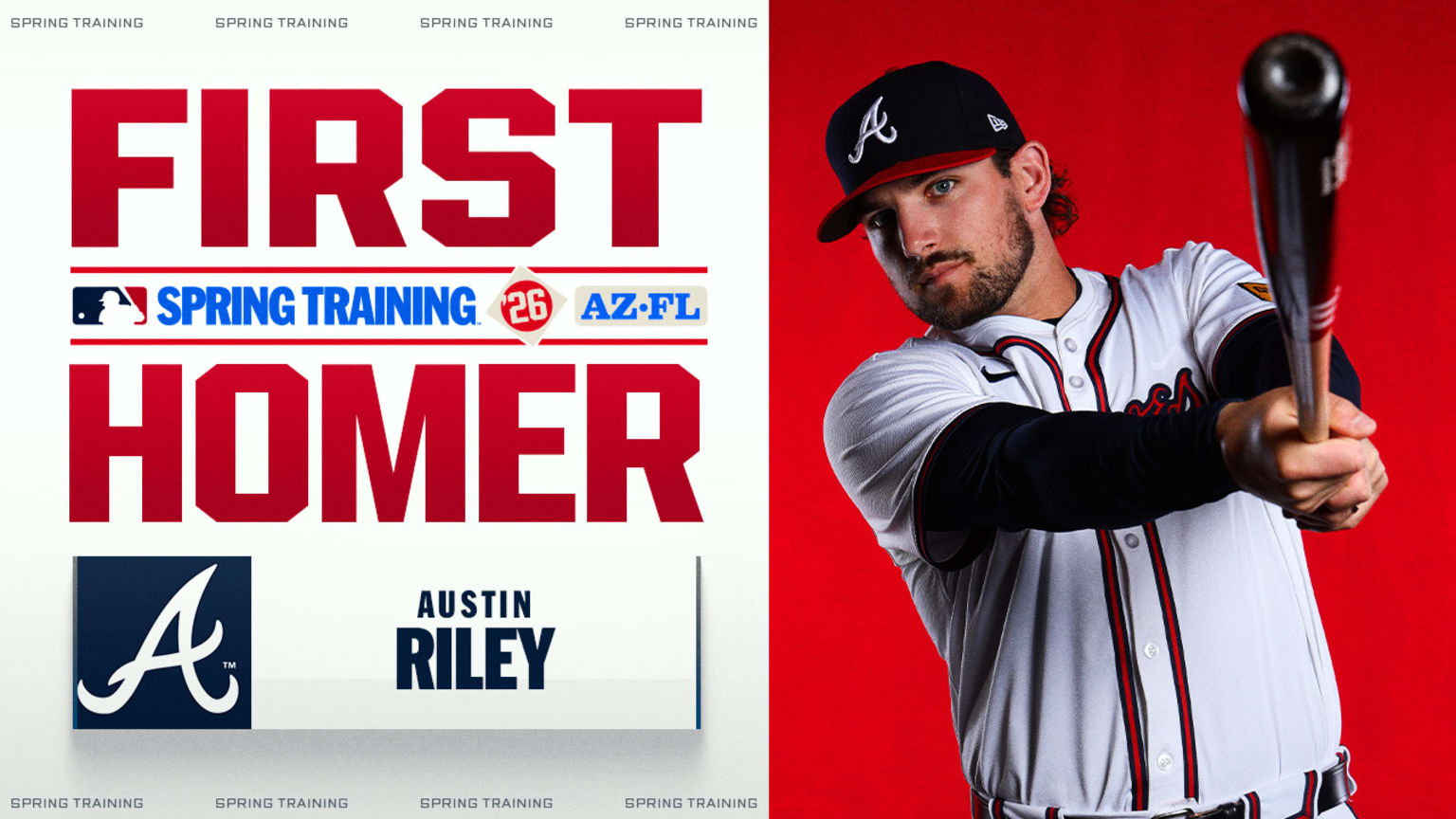 Austin Riley's two-run homer | 02/25/2026 | Atlanta Braves