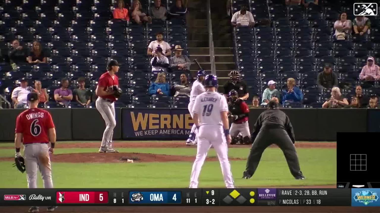 Kyle Nicolas strikes out three in two innings | 09/14/2023 | Pittsburgh ...