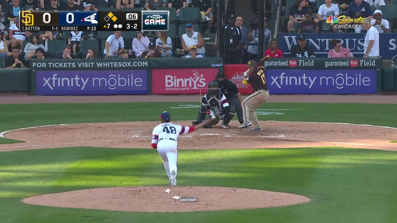 Matthew Batten called out on strikes. | 10/01/2023 | New York Mets