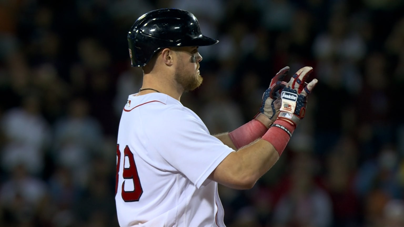Christian Arroyo laces a two-run single to center | 09/02/2022 | Boston ...