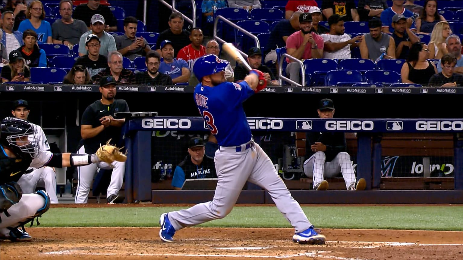 David Bote belts a solo homer in the 7th inning | 09/20/2022 | Chicago Cubs