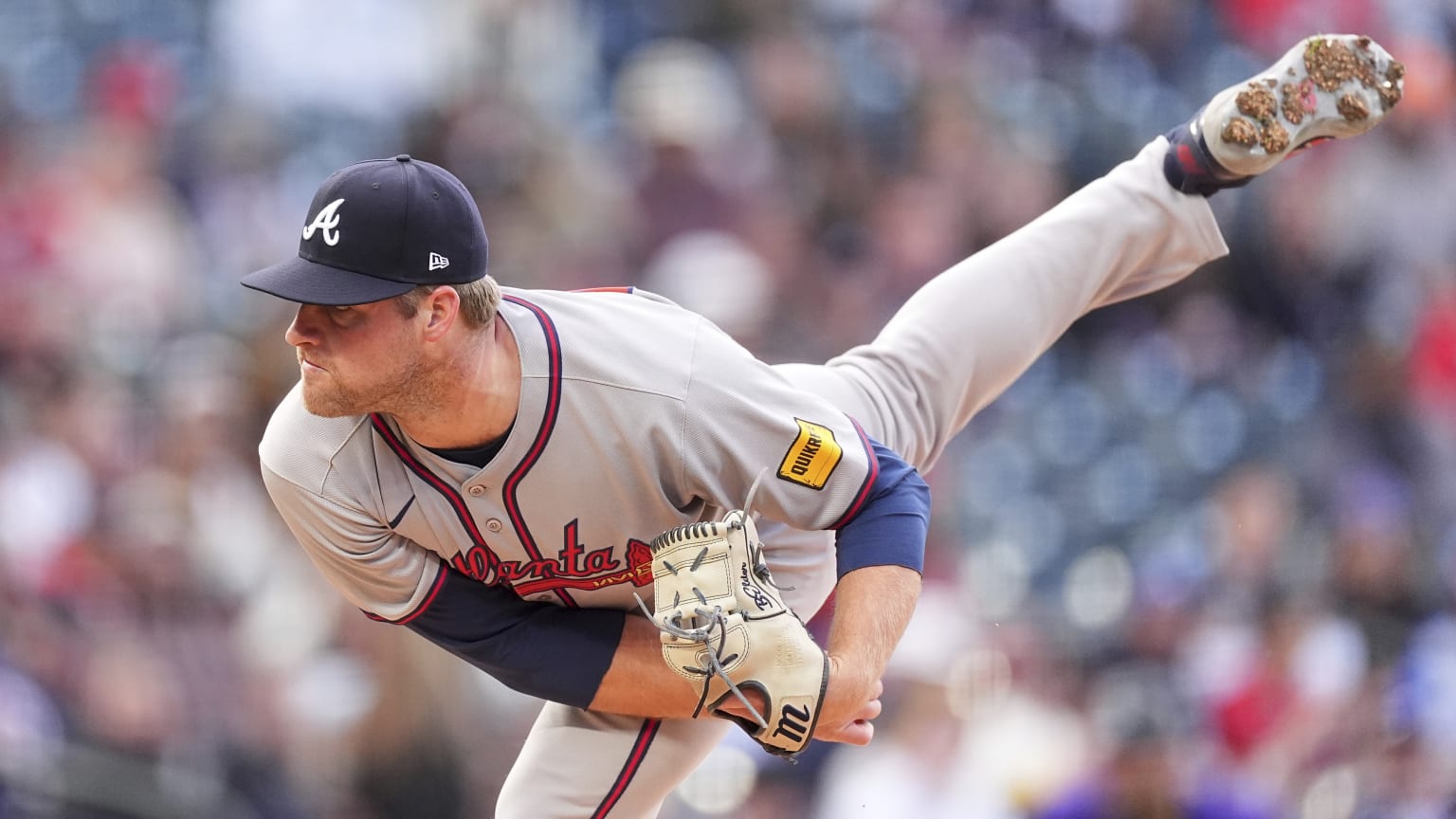 Bryce Elder begins the bottom of the 3rd with a K | 04/28/2025 ...