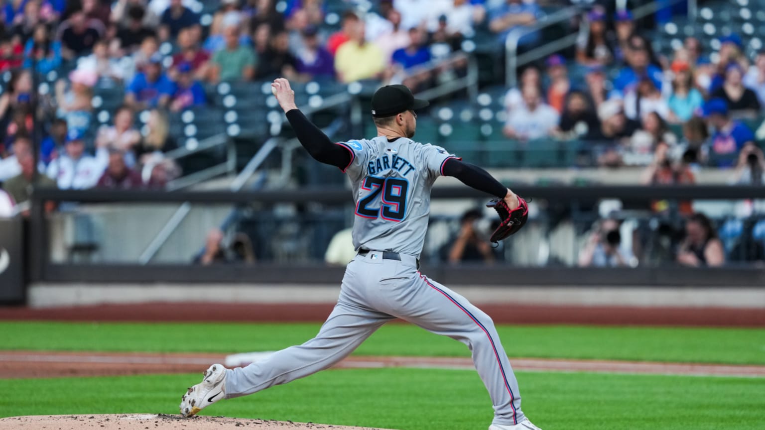 Braxton Garrett whiffs four Mets | 06/12/2024 | Miami Marlins