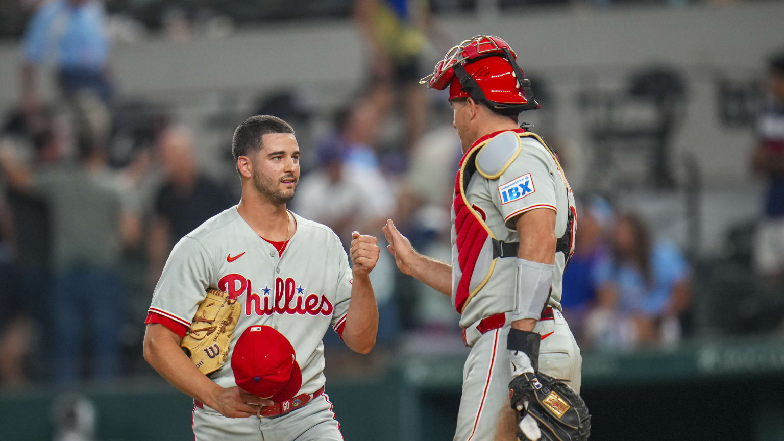 Max Lazar seals Phillies' 9-1 win over Rangers | 08/08/2025 ...