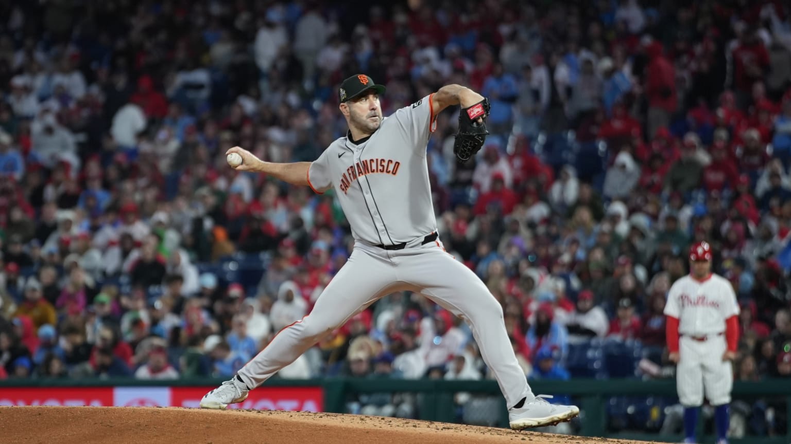 Justin Verlander's first K of the game | 04/15/2025 | San Francisco Giants