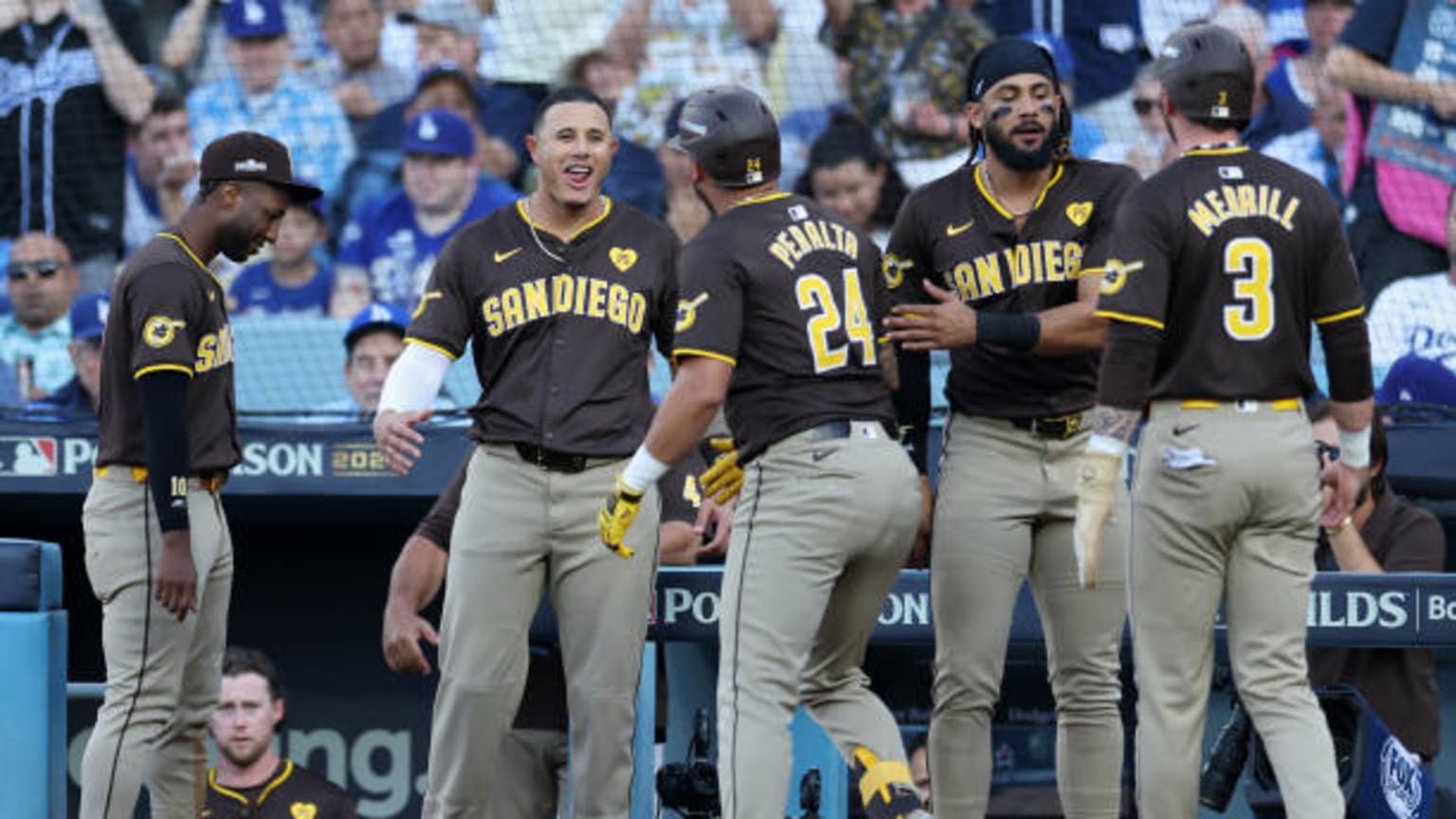 Padres erupt for six home runs in Game 2 | 10/06/2024 | San Diego Padres