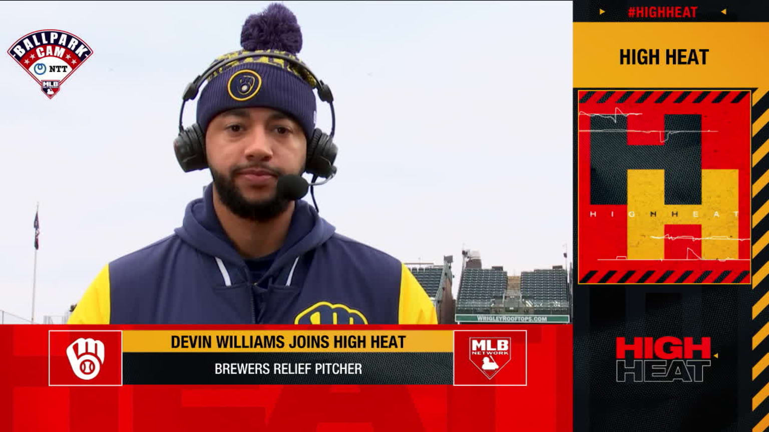 Devin Williams on being the ace of the Brewers' pen | 03/30/2023 ...