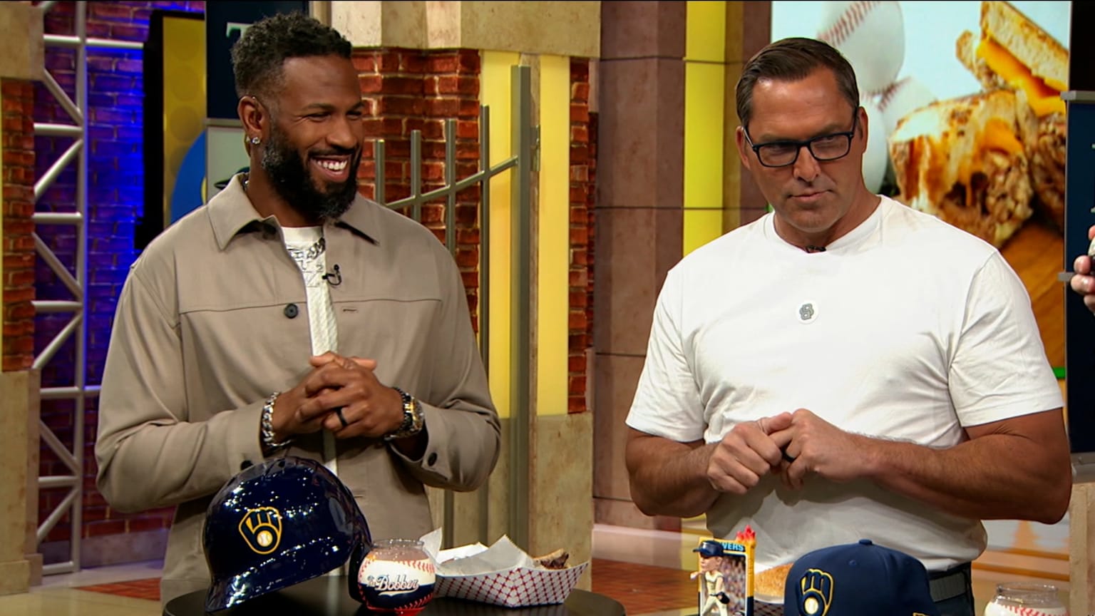 Taste testing the Brewers' Prime Rib Grilled Cheese | 04/10/2026 ...