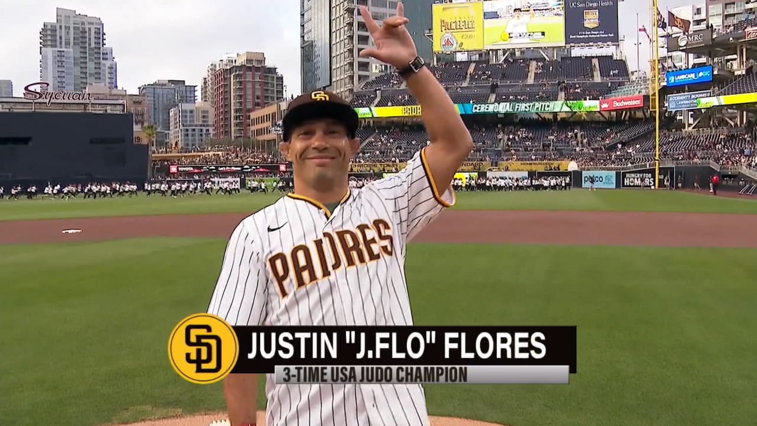 04/30/24 - Ceremonial First Pitch | 04/30/2024 | San Diego Padres