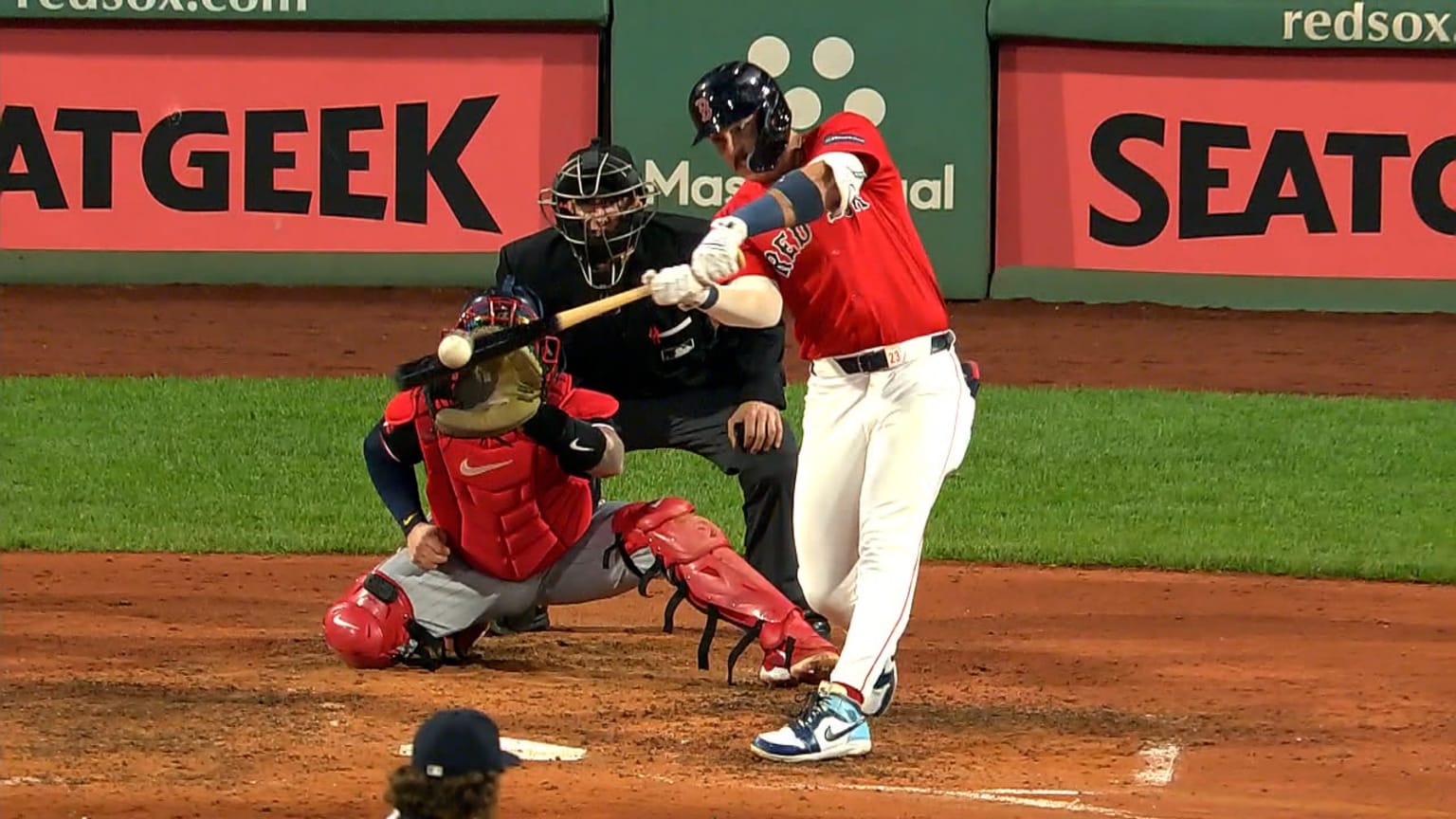 Data Viz: Romy Gonzalez's home run | 09/22/2024 | Boston Red Sox