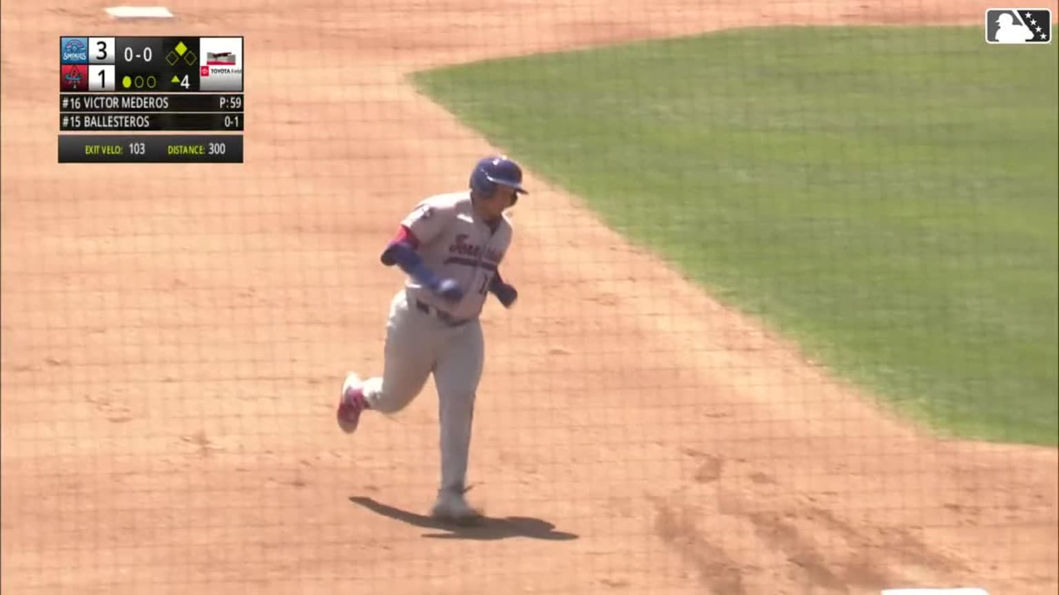 Moises Ballesteros' third home run of the season | 04/24/2024 | Chicago ...