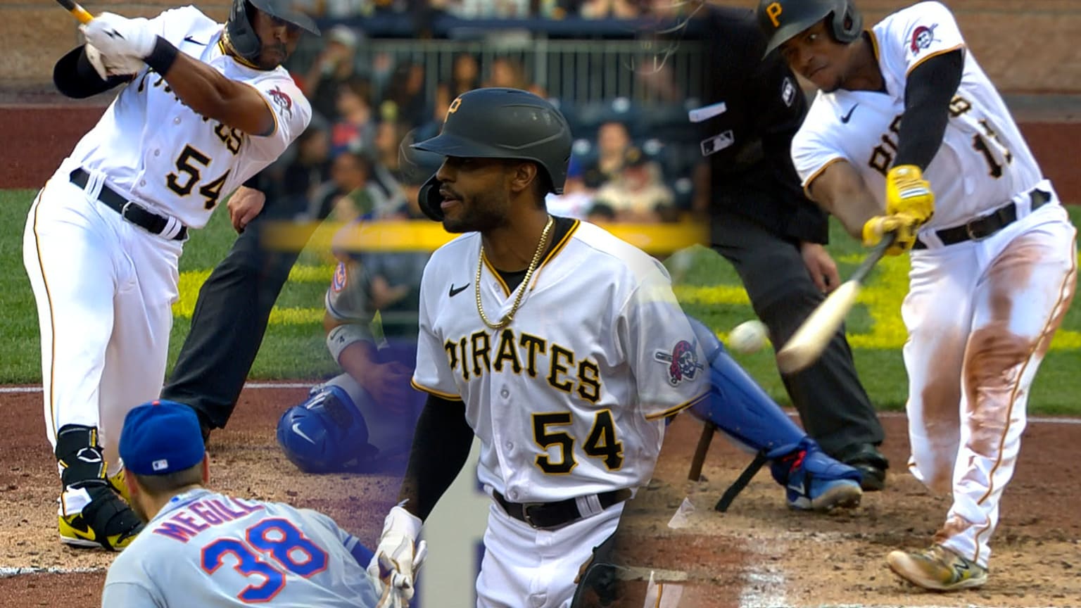 Pirates score five runs in the 3rd against Mets | 06/09/2023 ...