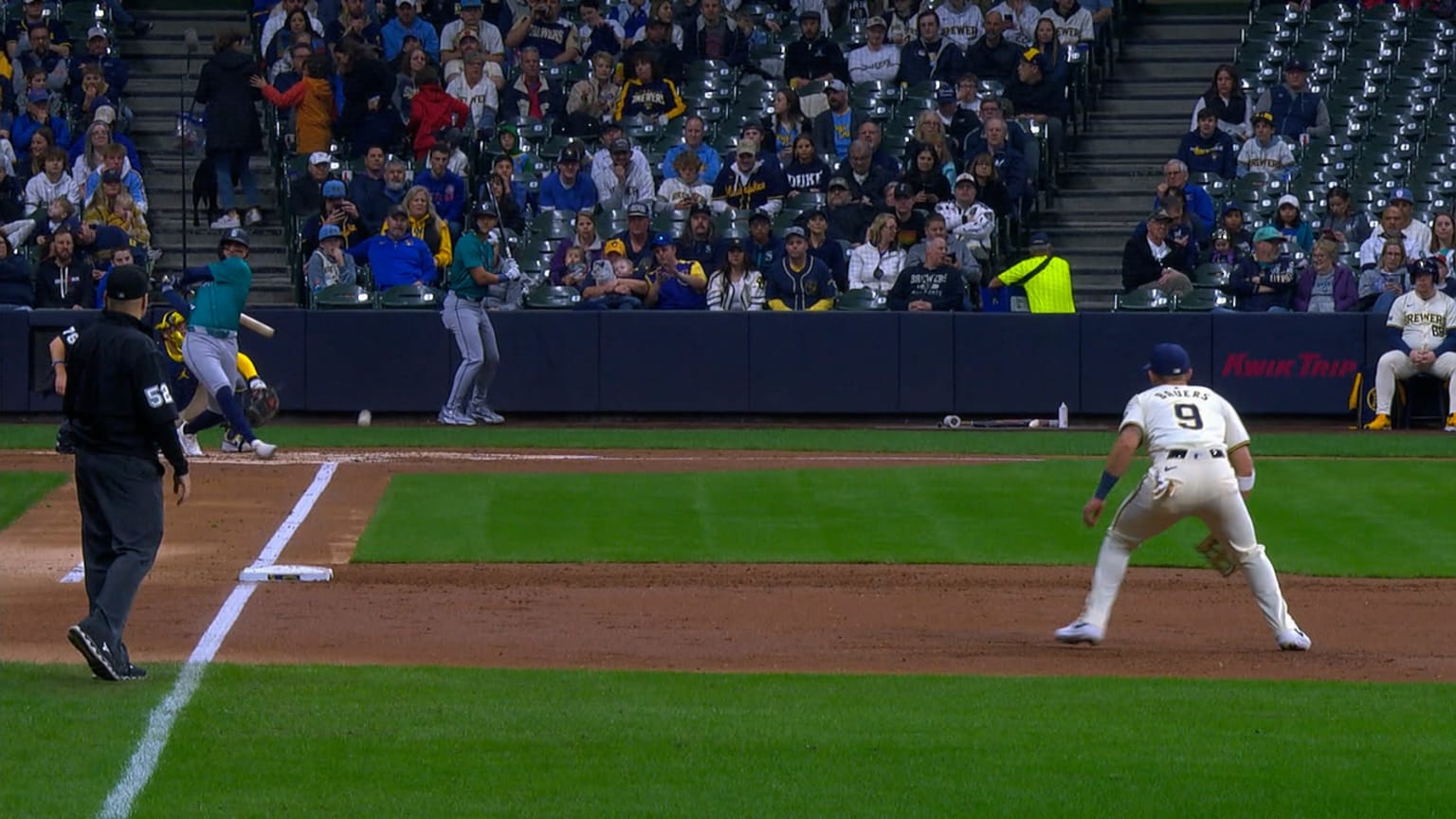 Josh Rojas remolca con sencillo en el 2do | 07/04/2024 | Los Mariners ...