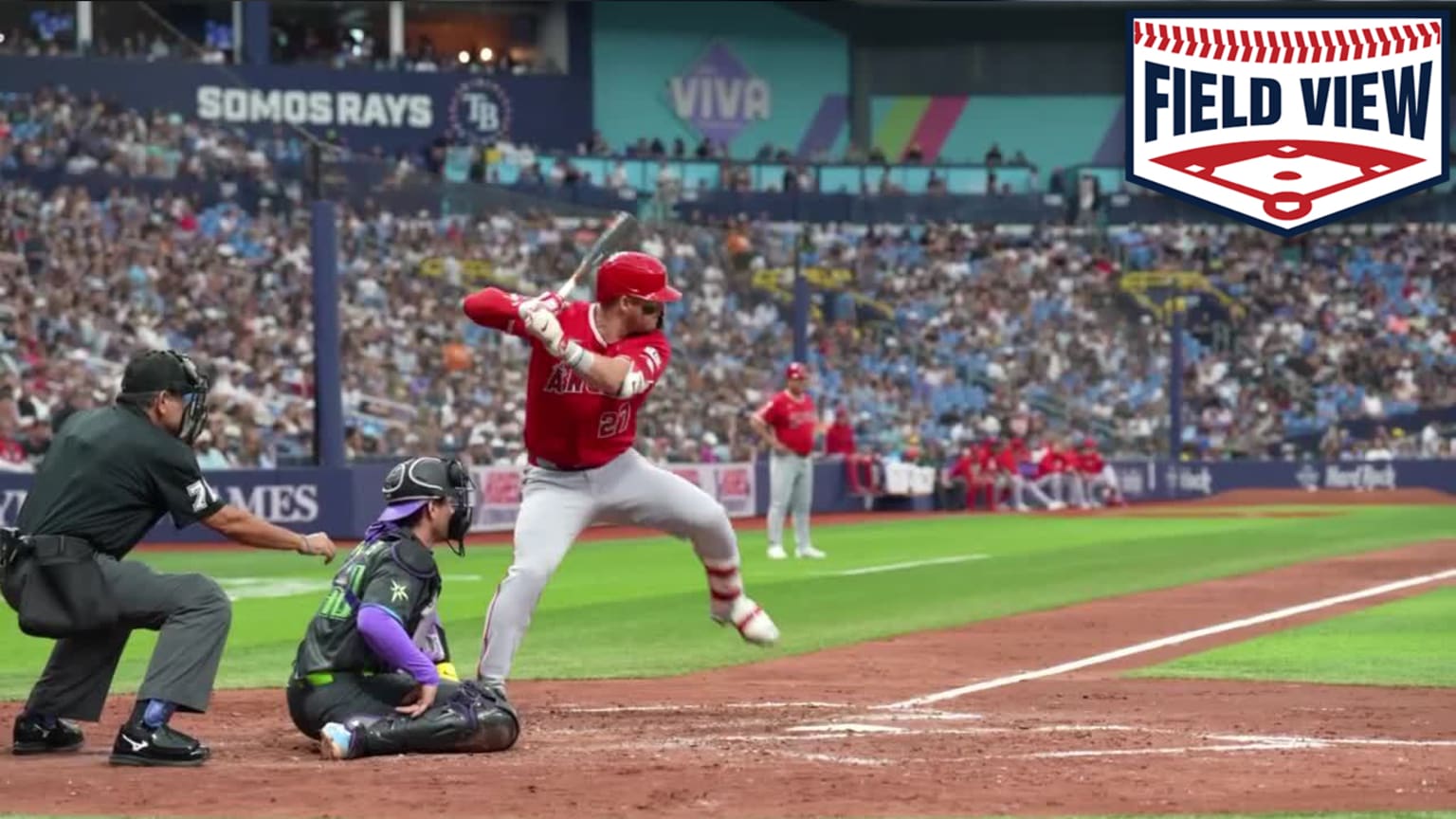 Field view: Mike Trout's solo home run | 05/30/2026 | Los Angeles Angels