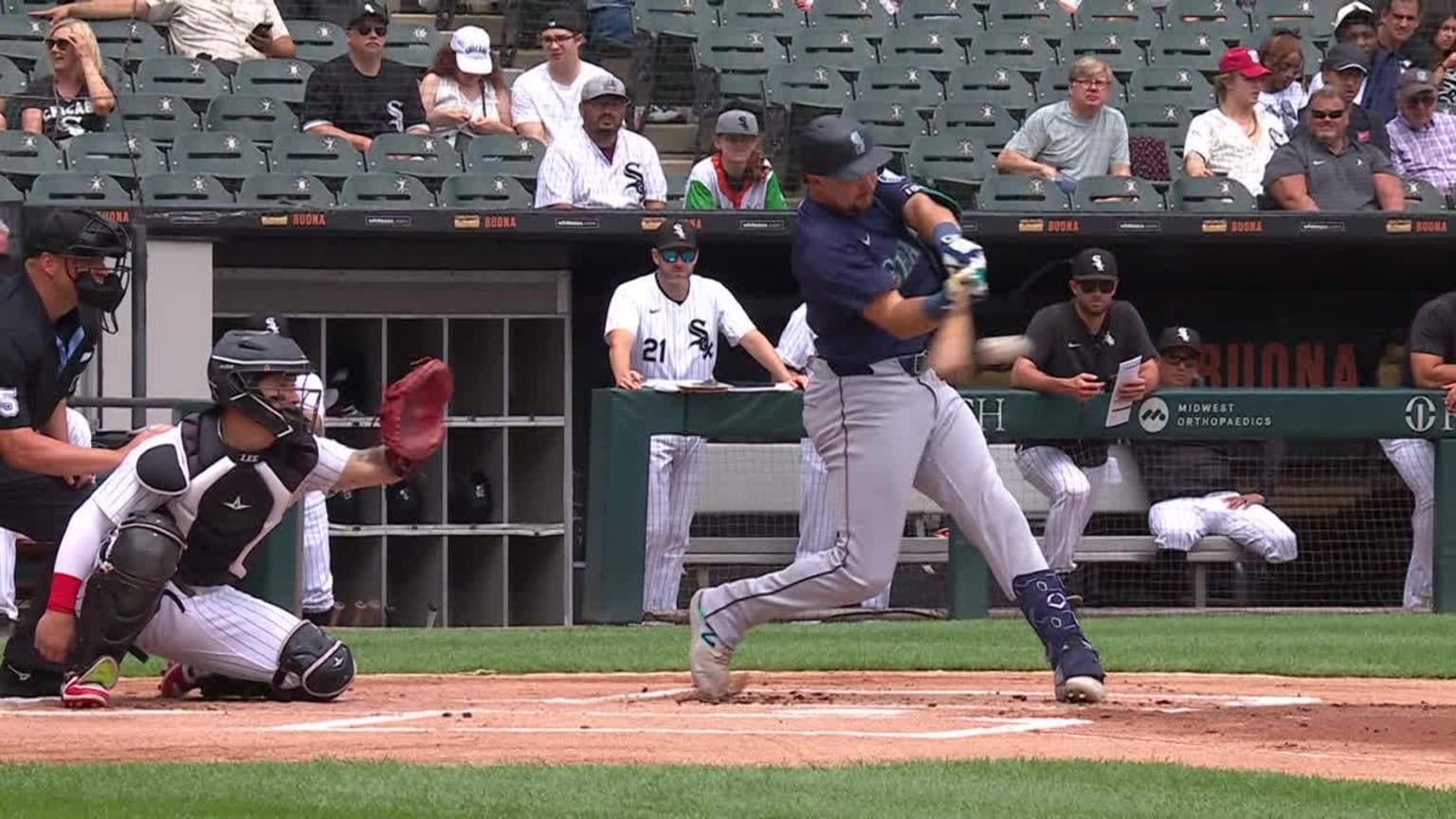 Cal Raleigh impulsa tres en triunfo de los Marineros | 28/07/2024 | Los ...