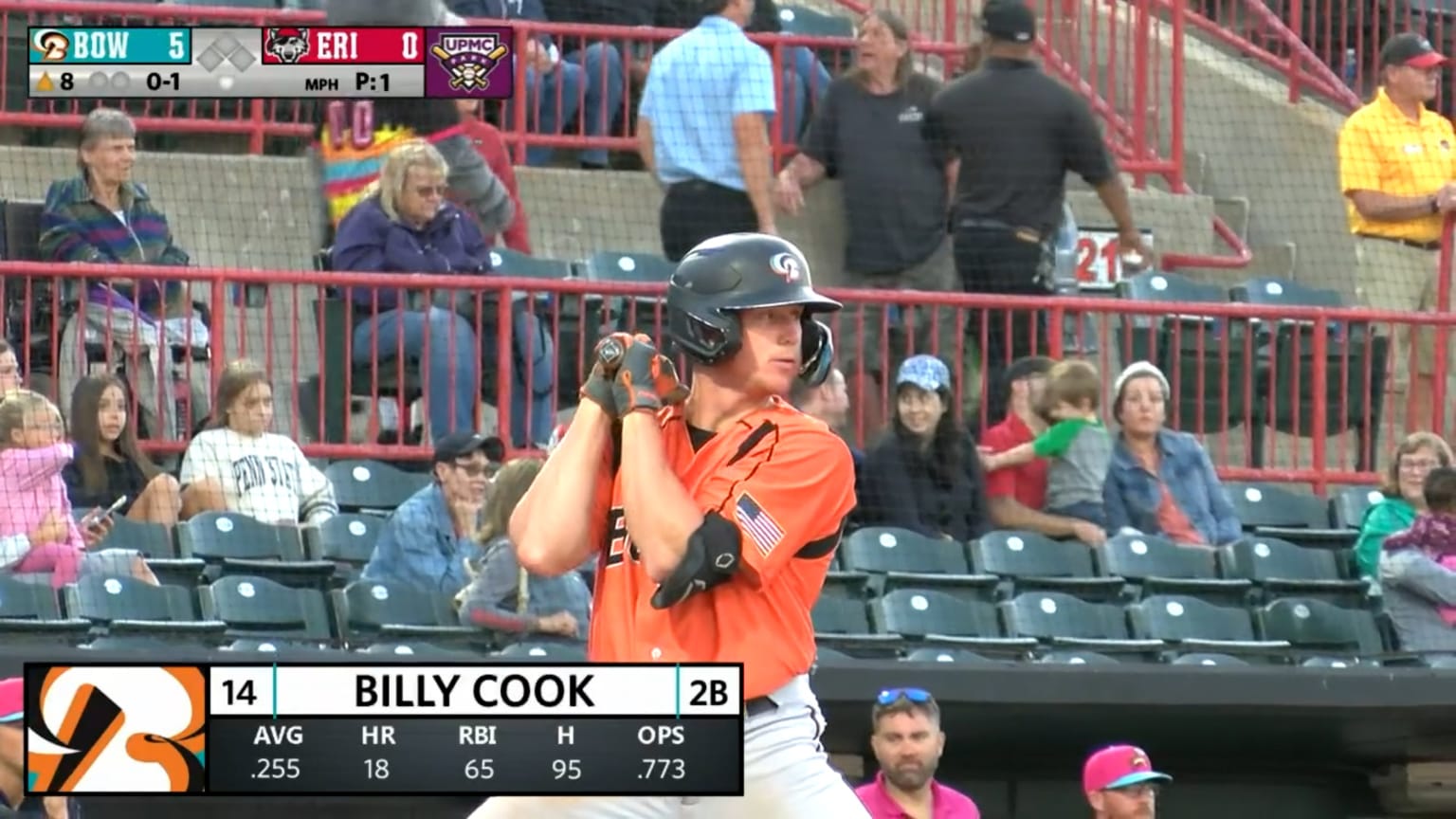Billy Cook has big day with three hits and two steals | 08/23/2023 ...